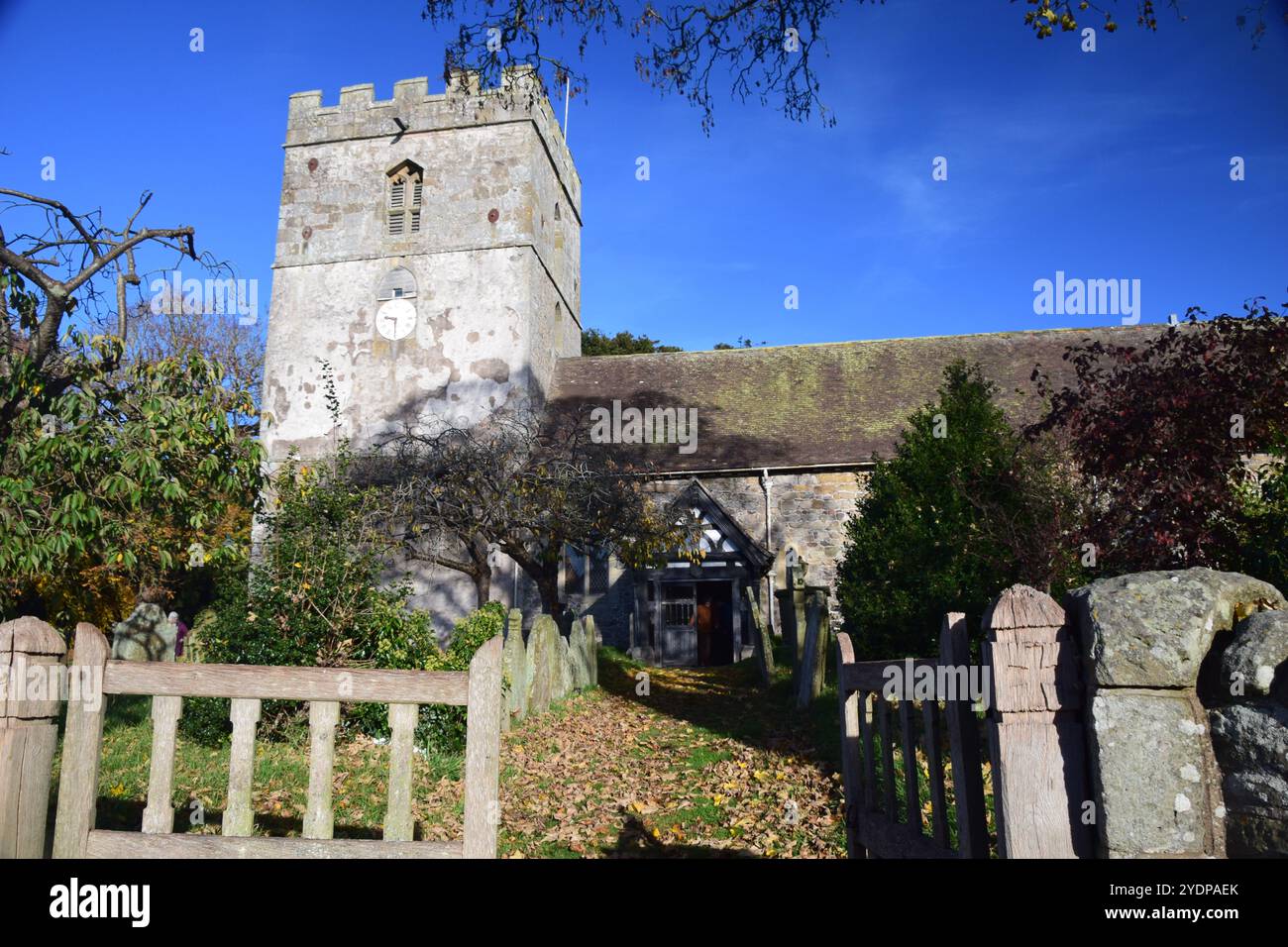 Cardington village church, St James's Stock Photo - Alamy
