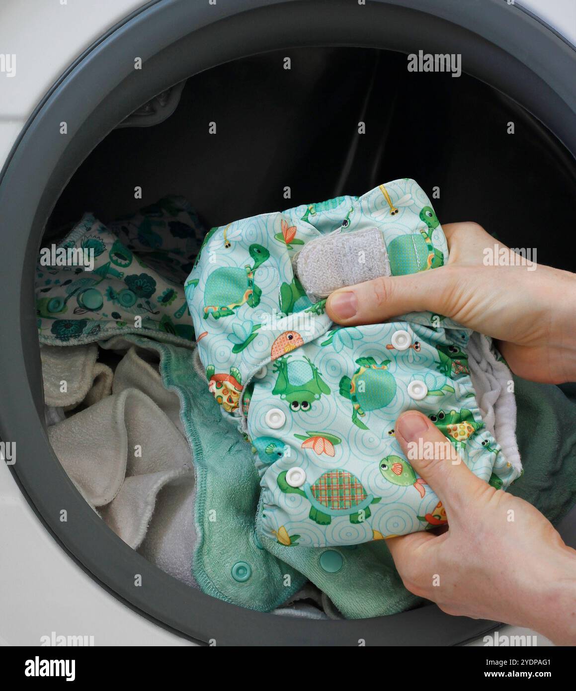 Cloth nappy baby hi-res stock photography and images - Alamy