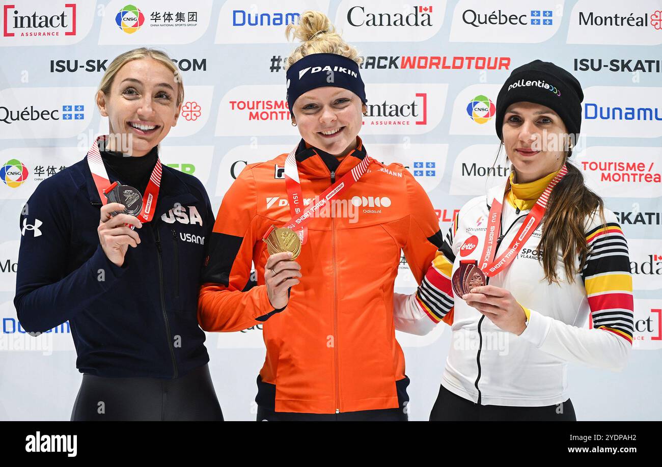 Montreal, Canada. 27th Oct, 2024. Kristen Santos-Griswold of the United ...