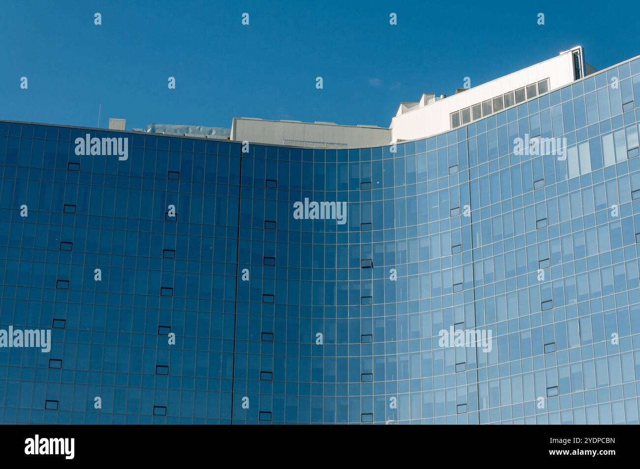 Architecture Mirrored office building Samara Samara region Russia ...