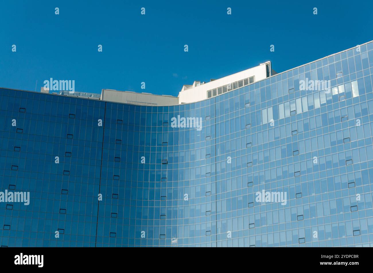 Architecture Mirrored office building Samara Samara region Russia ...