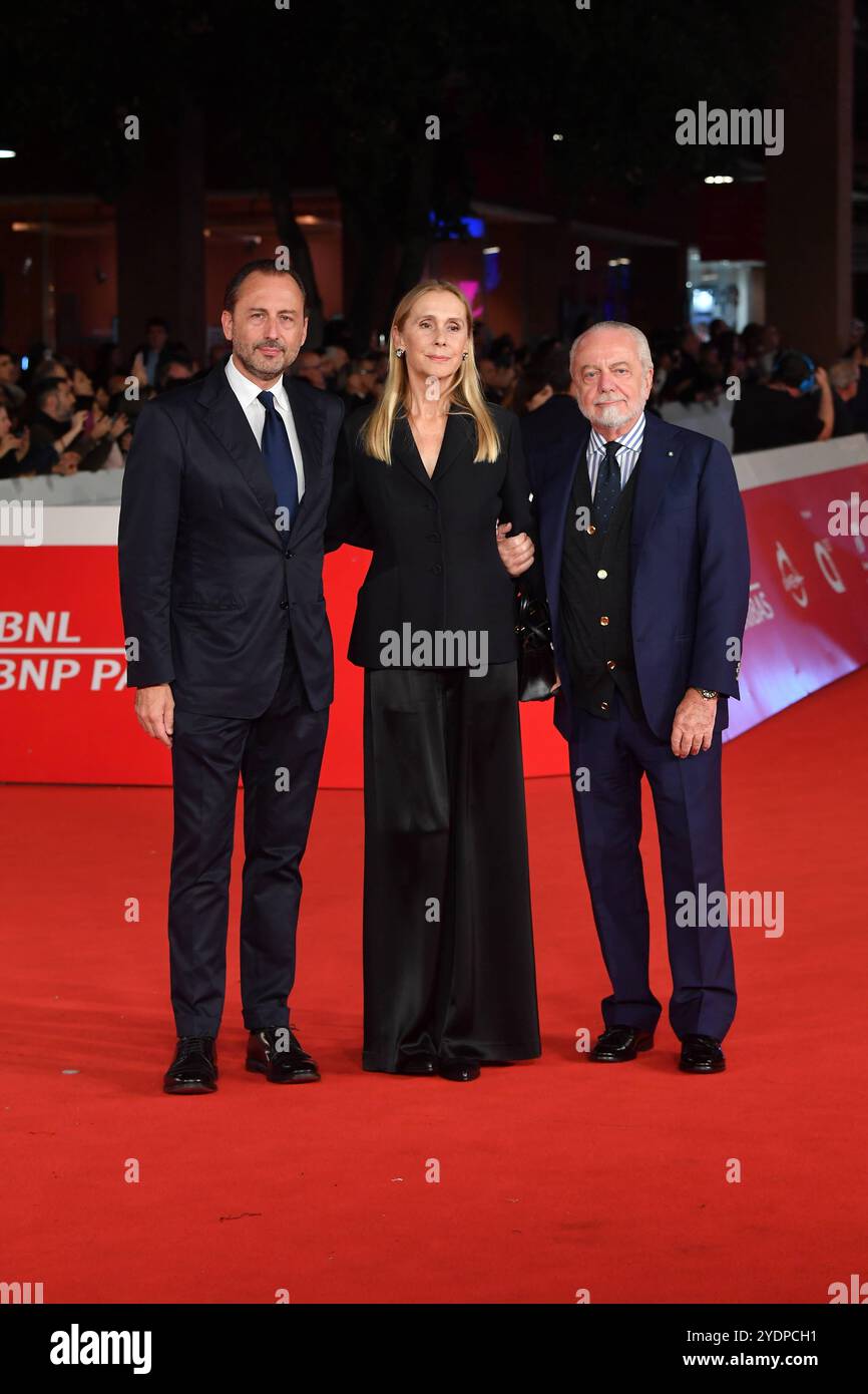 Roma Cinema Fest 2024 . Rome Film Fest. Red carpet film Vita da Carlo ...