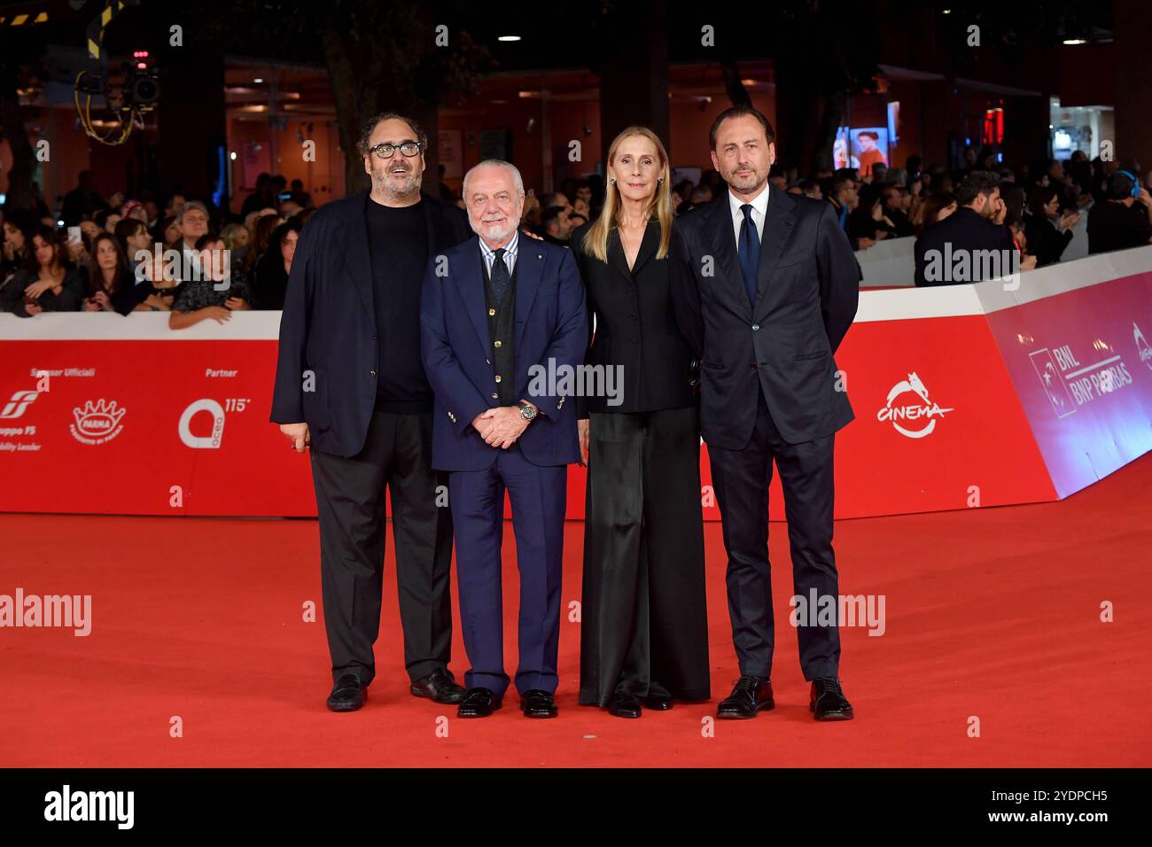 Roma Cinema Fest 2024 . Rome Film Fest. Red carpet film Vita da Carlo ...