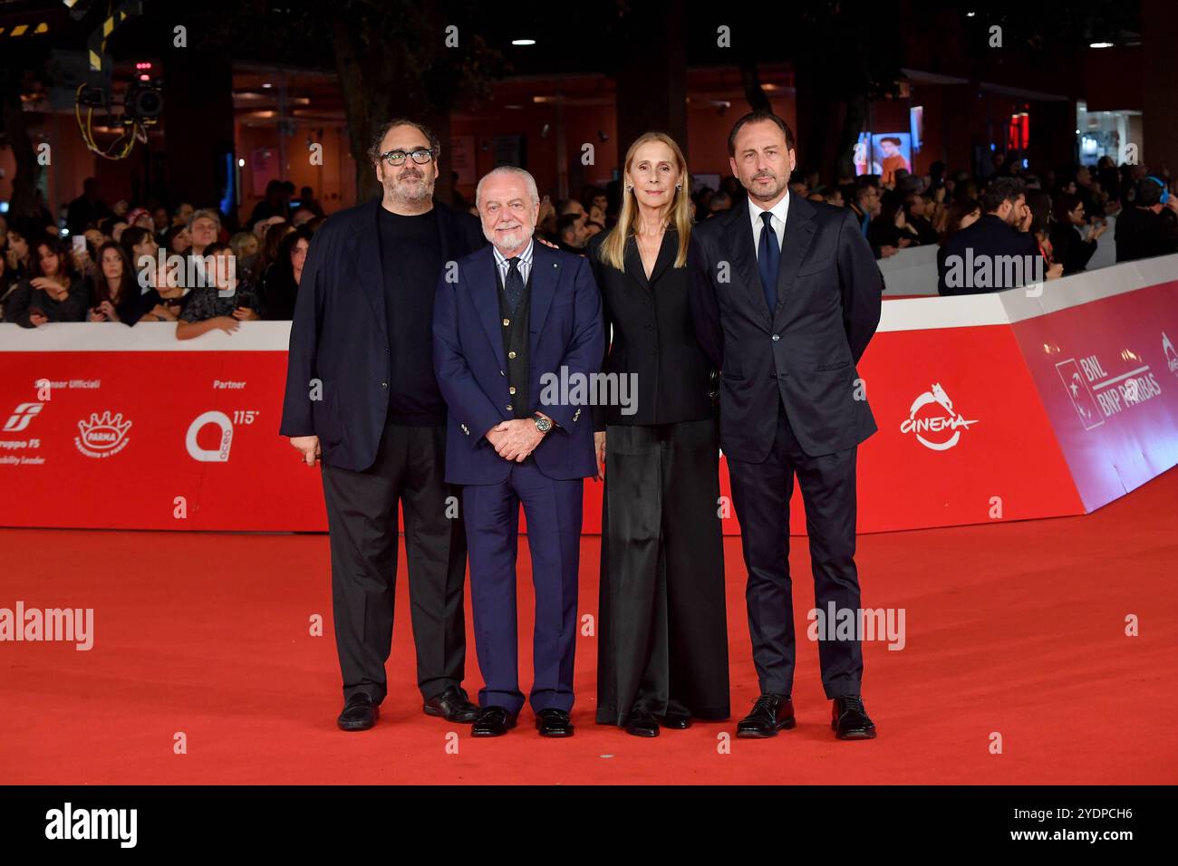 Roma Cinema Fest 2024 . Rome Film Fest. Red carpet film Vita da Carlo ...