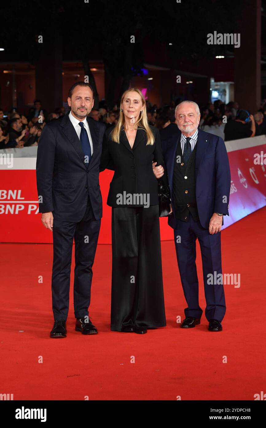 Roma Cinema Fest 2024 . Rome Film Fest. Red carpet film Vita da Carlo ...