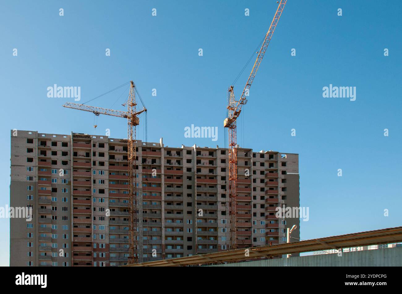 Construction Construction work on the construction of a residential ...