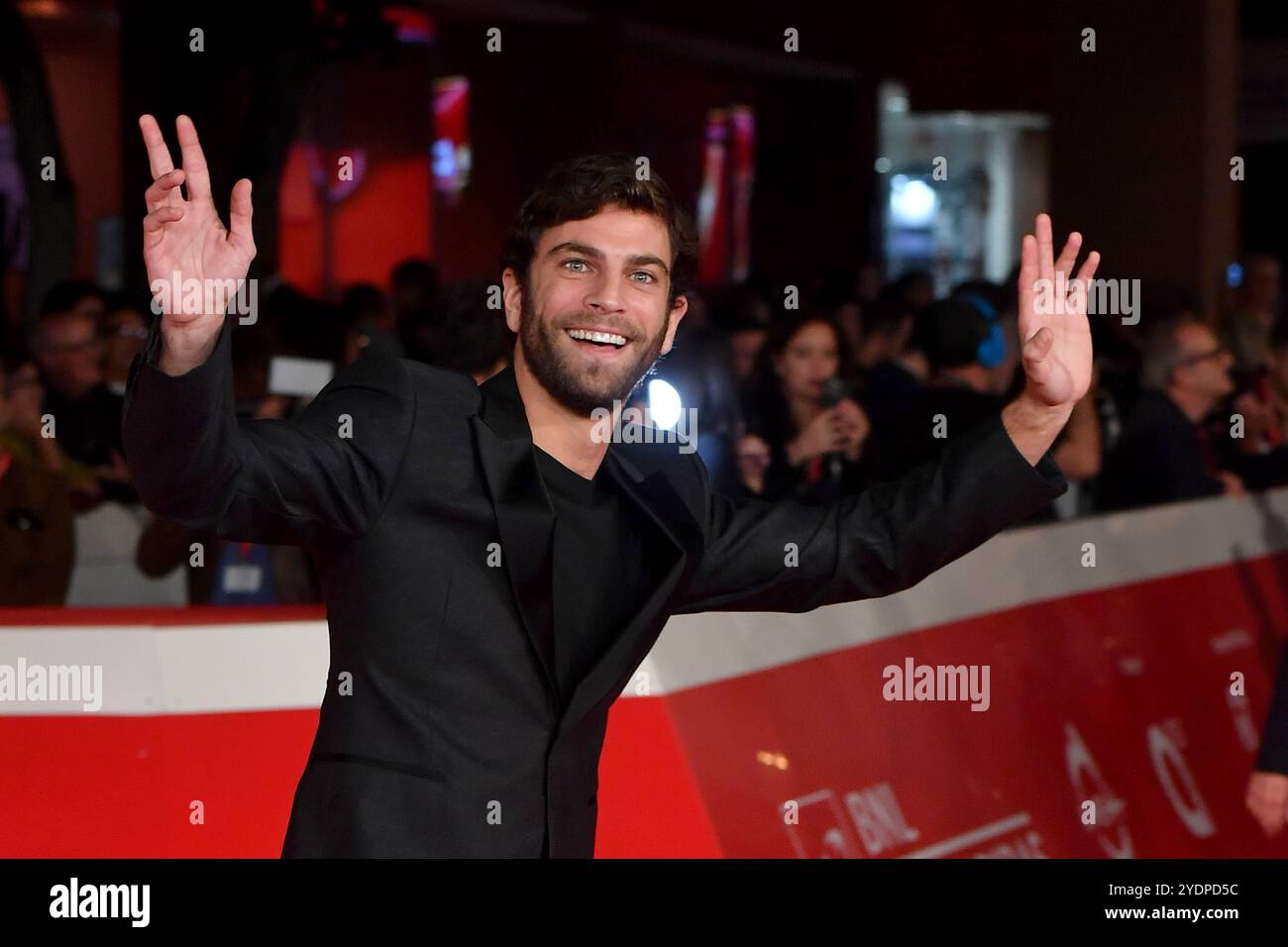 Roma Cinema Fest 2024 . Rome Film Fest. Red carpet film Vita da Carlo ...