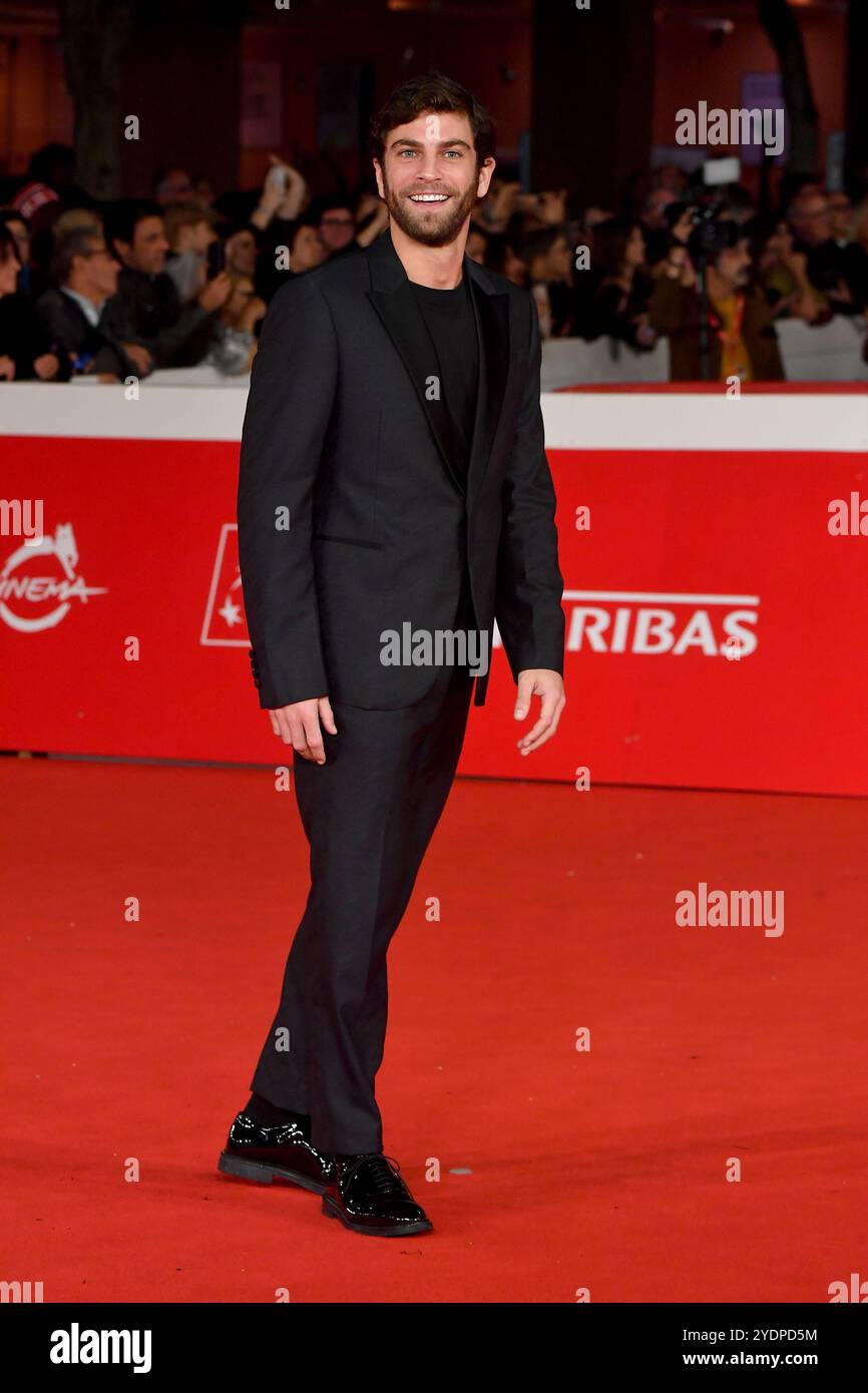 Roma Cinema Fest 2024 . Rome Film Fest. Red carpet film Vita da Carlo ...