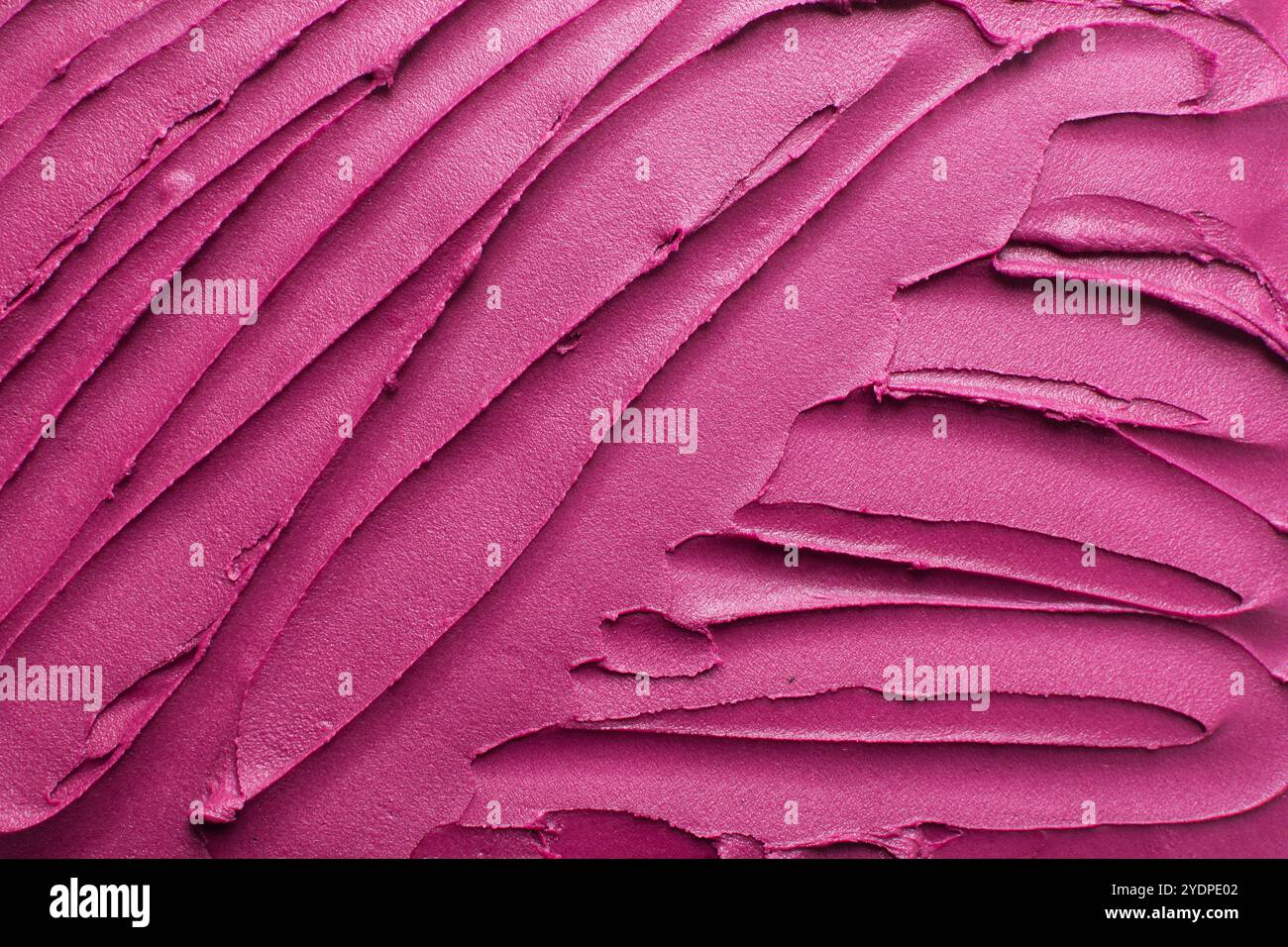 Top view of pink buttercream for decorating cake, smooth buttercream ...