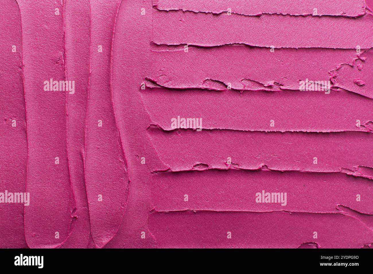 Top view of pink buttercream for decorating cake, smooth buttercream ...