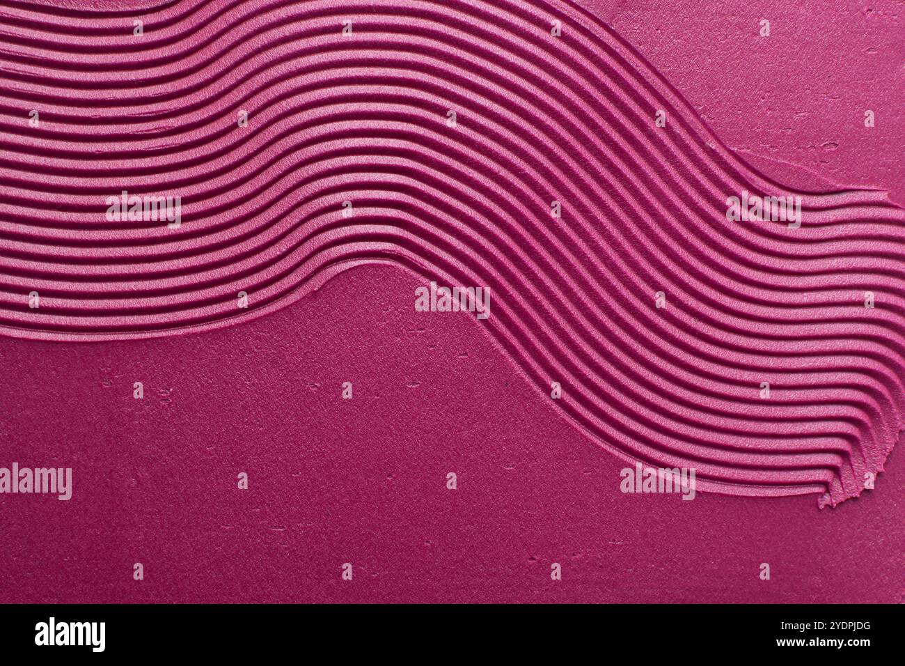 Top view of pink buttercream for decorating cake, smooth buttercream ...