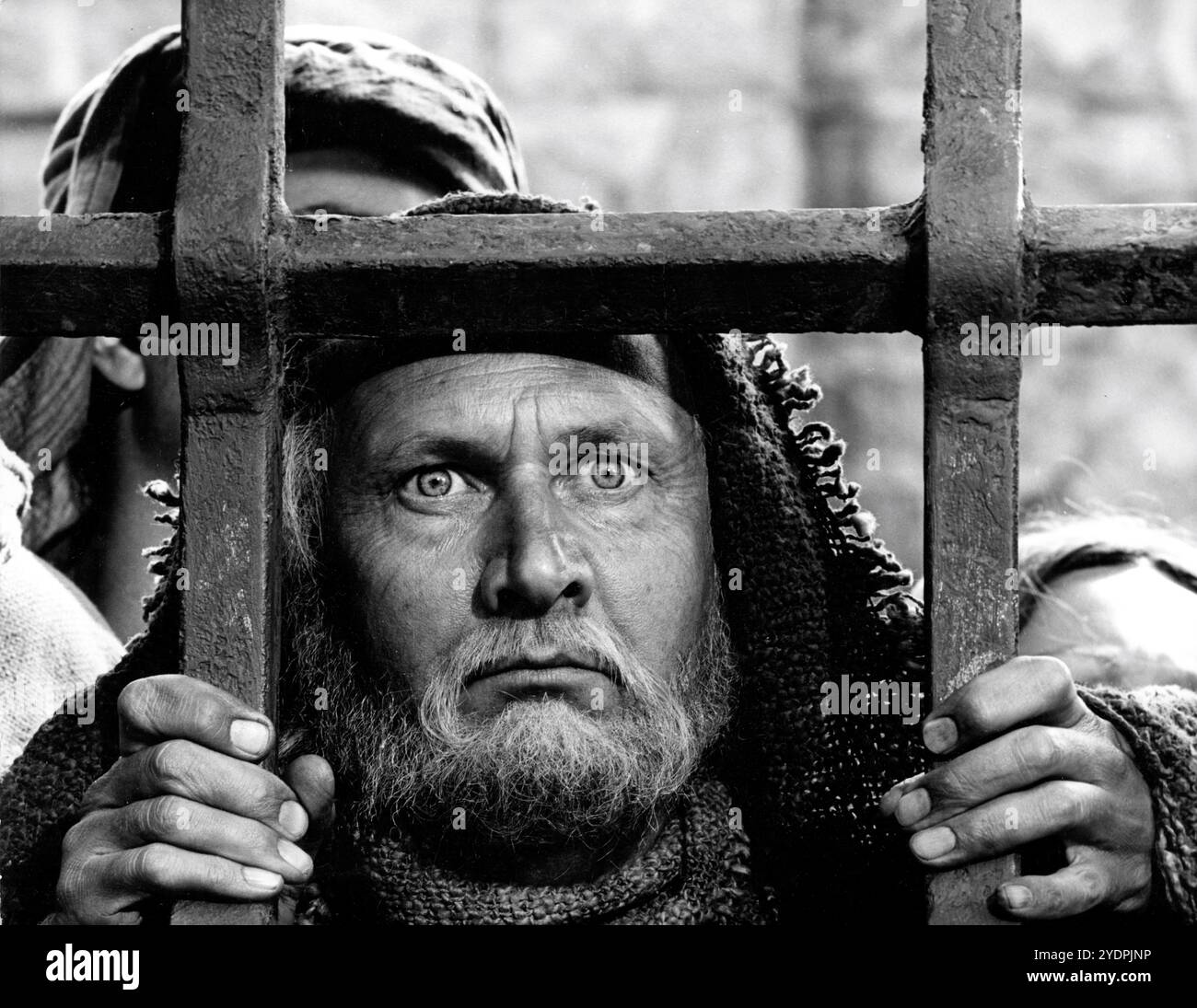 DONALD PLEASENCE as The Dark Hermit - Satan in THE GREATEST STORY EVER ...