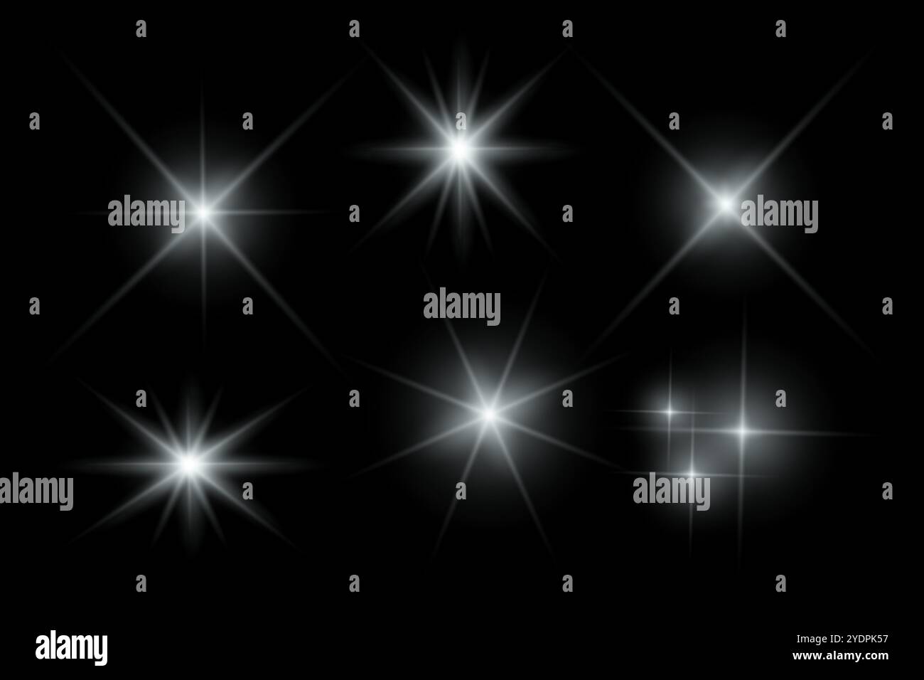 Silver sparkle lights, flashing lights, light effects, sunlight lens ...