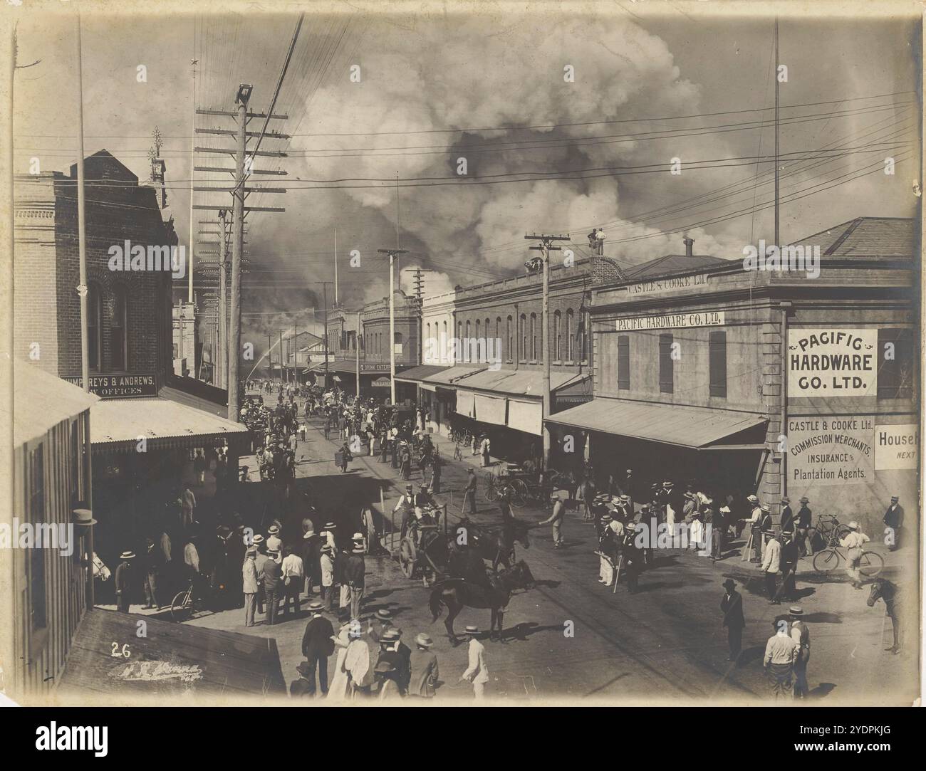 Honolulu: During the Bubonic Plague; Jan. 20, 1900. January Scene ...