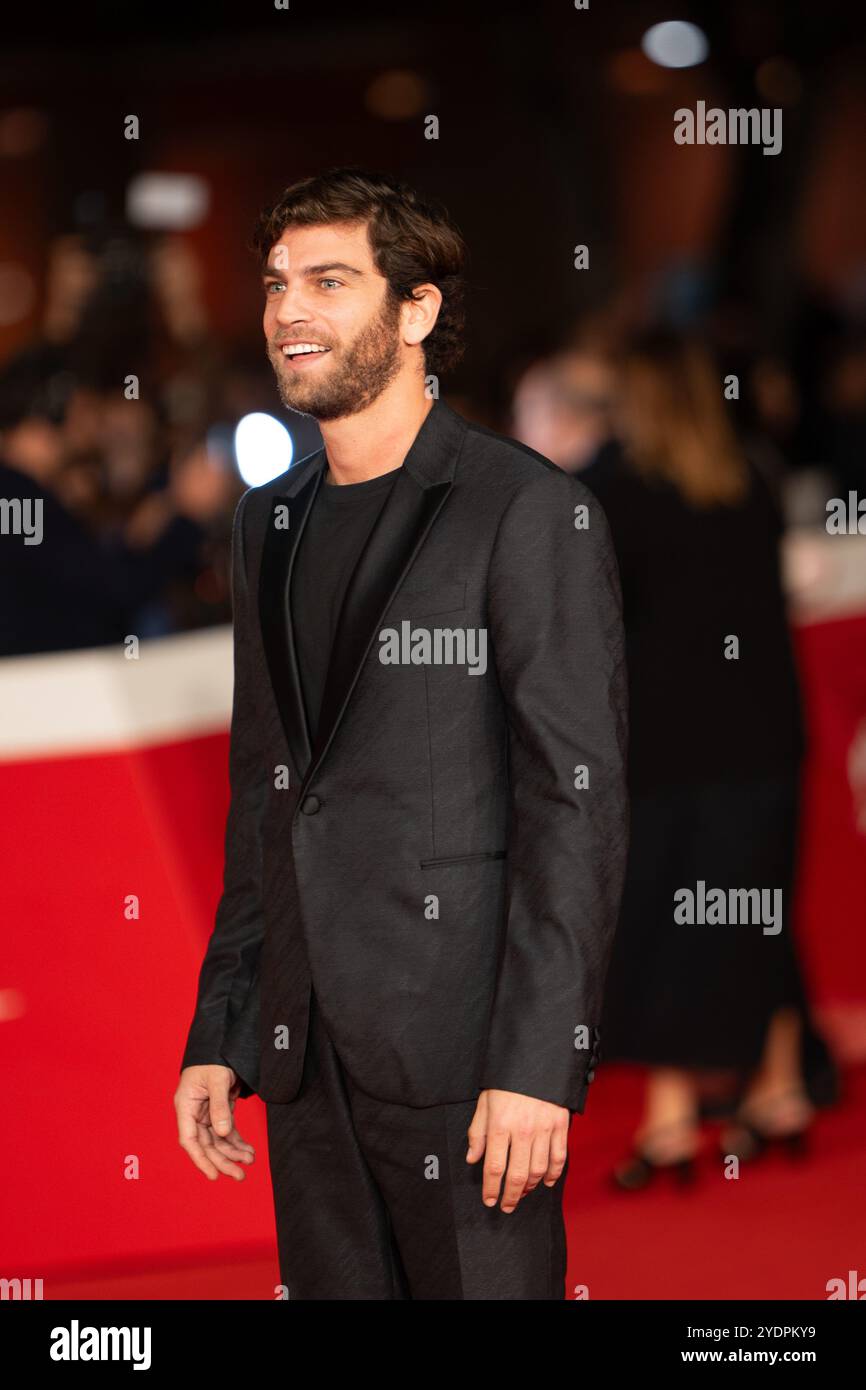 Filippo Contri attends the ''Vita Da Carlo Terza Stagione'' red carpet ...
