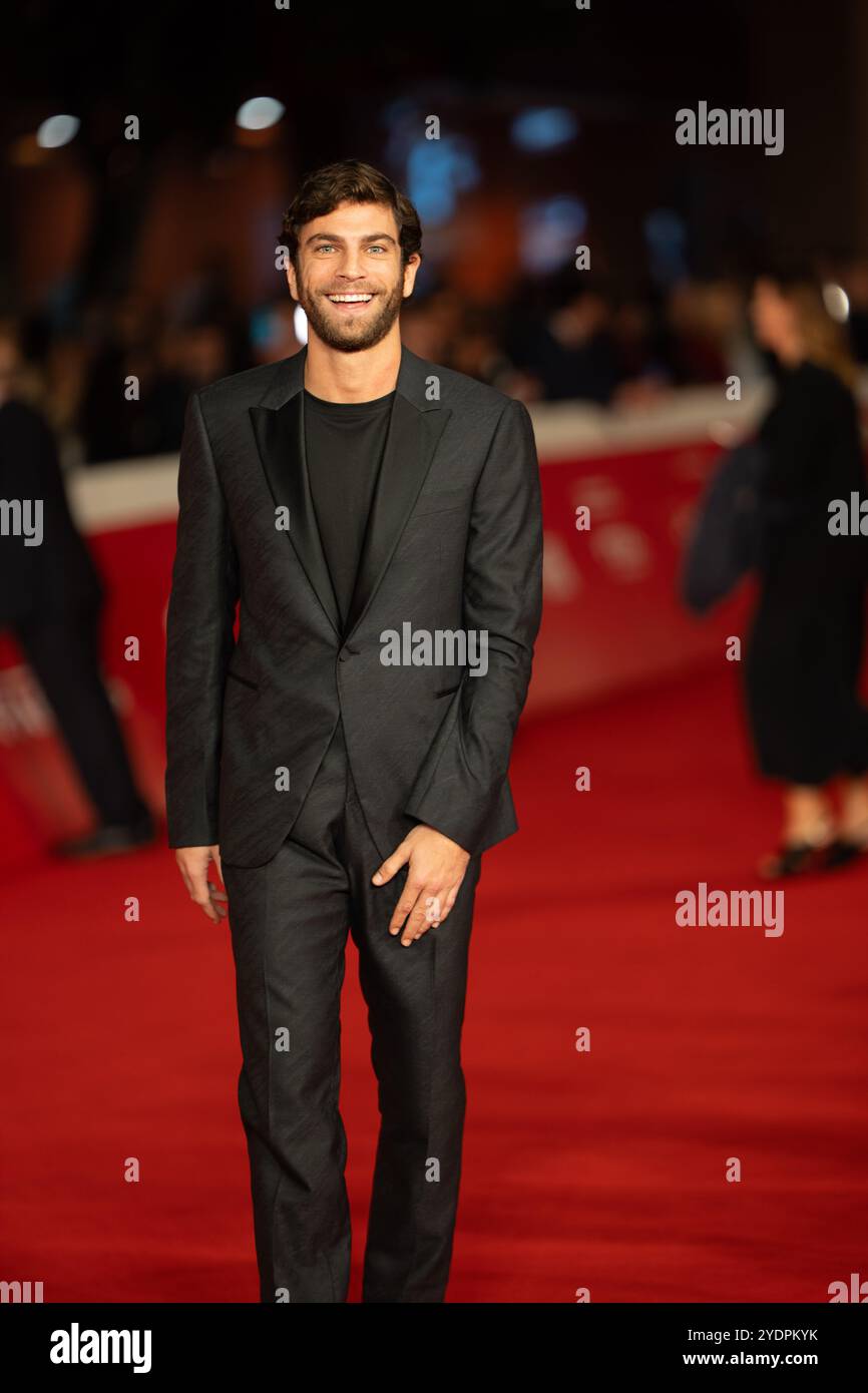 Filippo Contri attends the ''Vita Da Carlo Terza Stagione'' red carpet ...