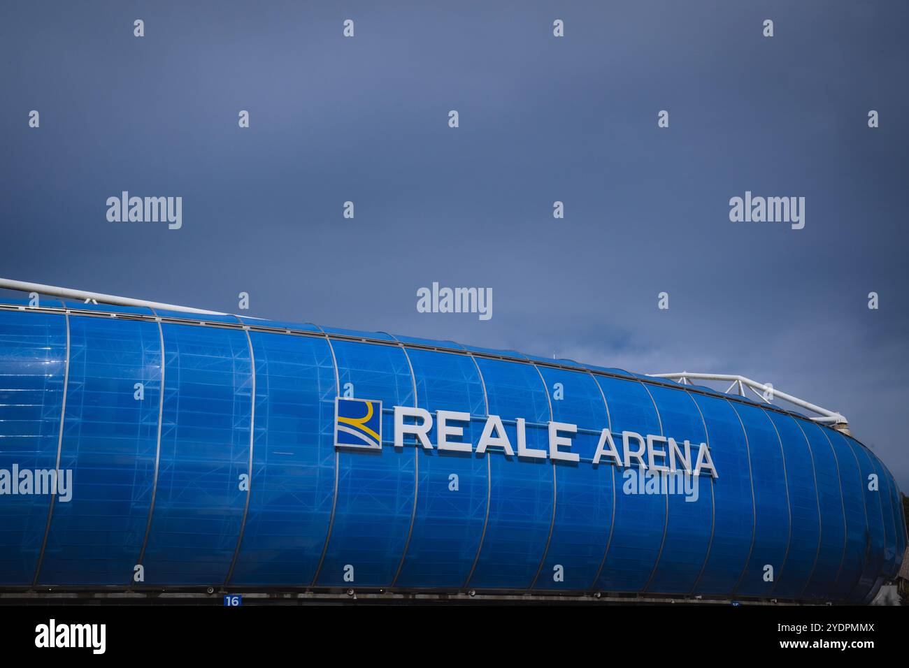 Reale Arena soccer field, where Real Sociedad de Futbol plays, in San ...