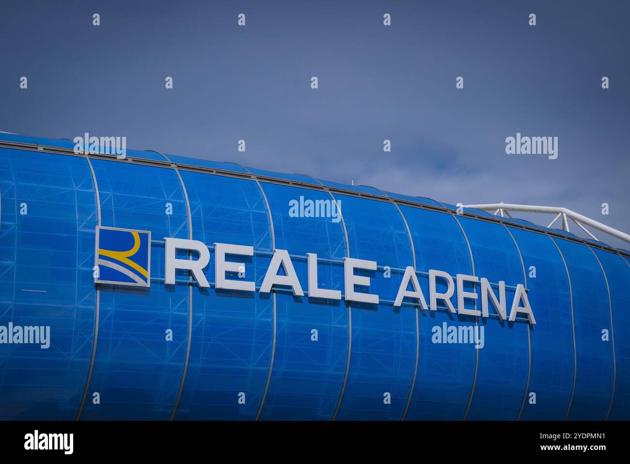Reale Arena soccer field, where Real Sociedad de Futbol plays, in San ...