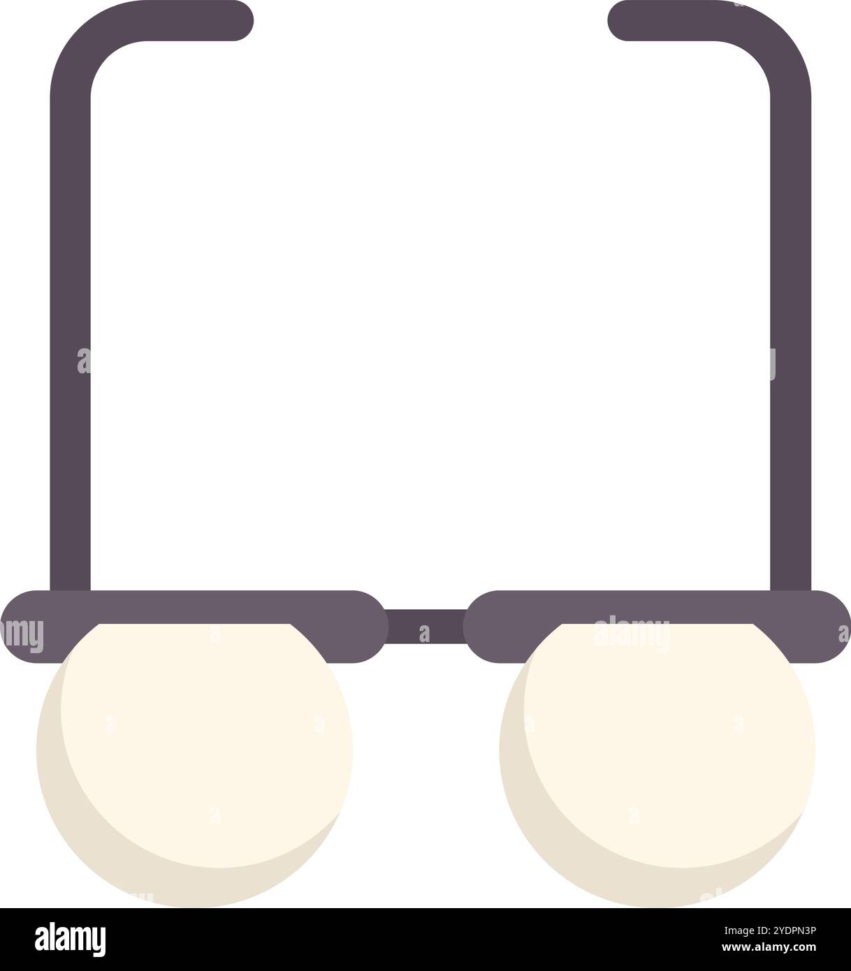 This vector illustration features a simple and modern design of round ...