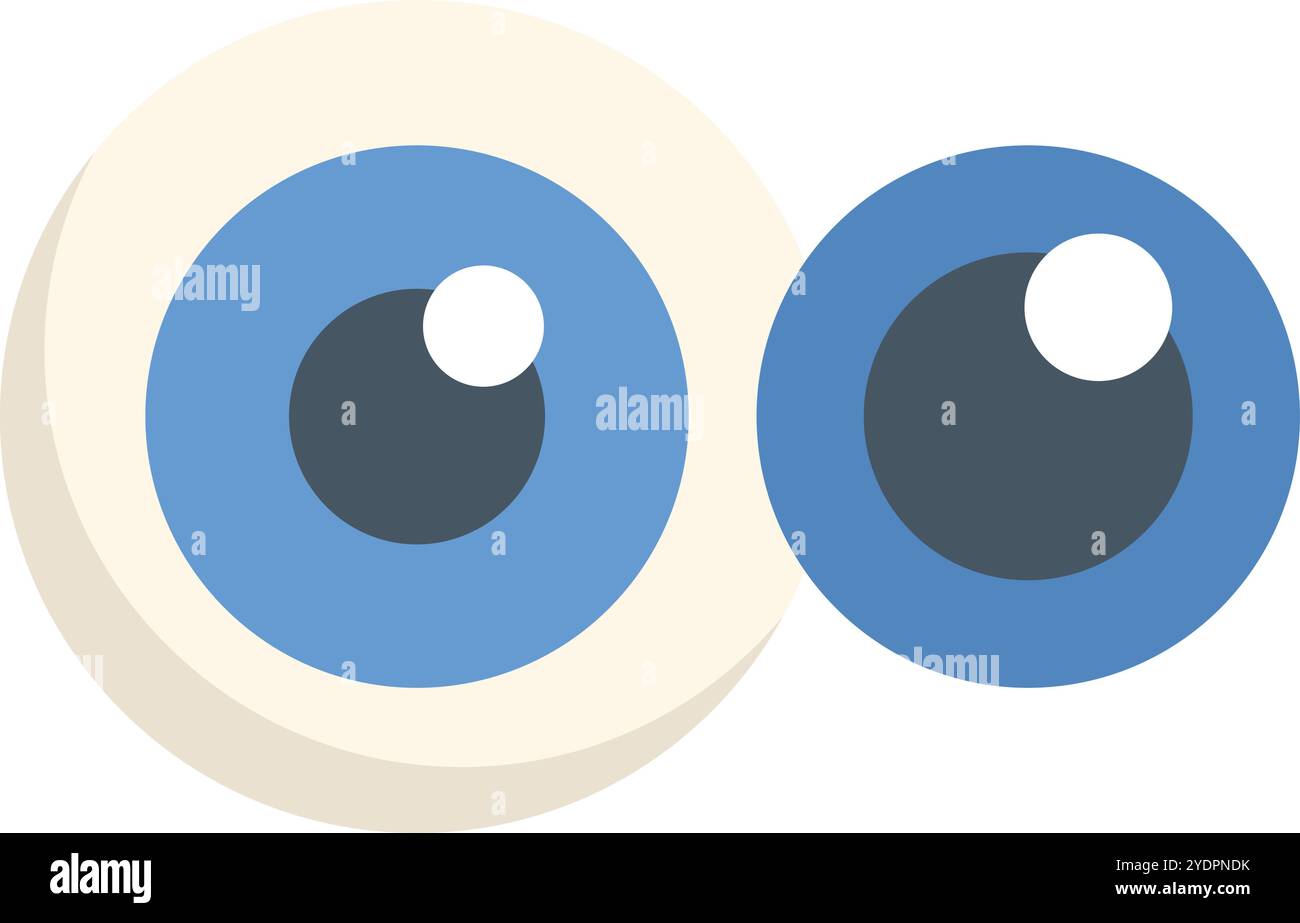 Cartoon eyes staring looking watching observing view vision sight ...