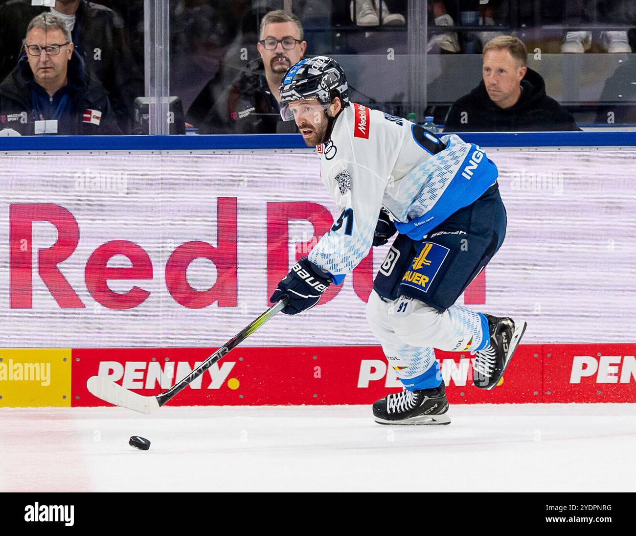 Riley Sheen (ERC Ingolstadt Panther, #91). GER, EHC Red Bull Muenchen ...