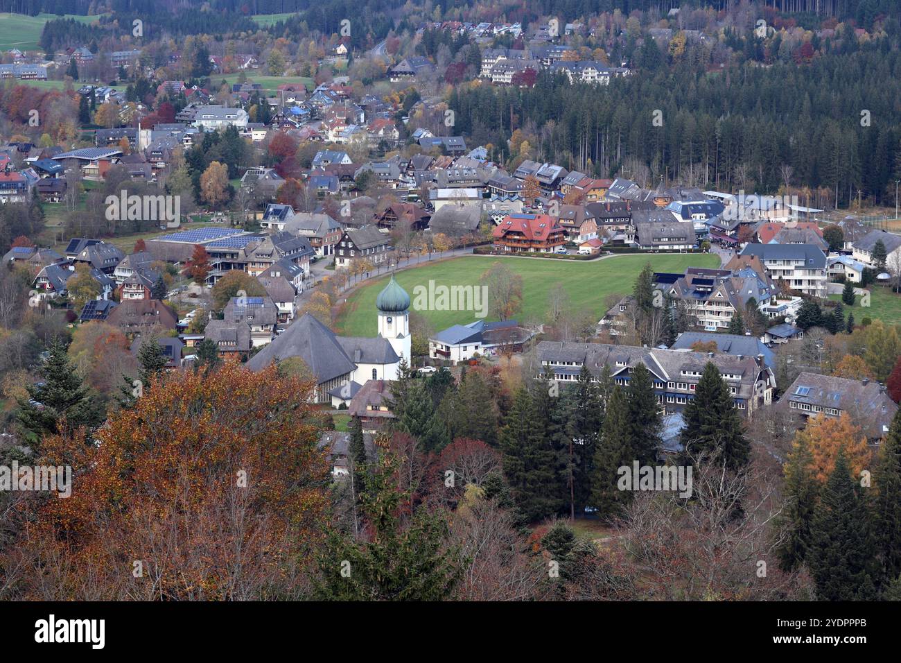 Ortszentrum ortskern hinterzarten hi-res stock photography and images ...