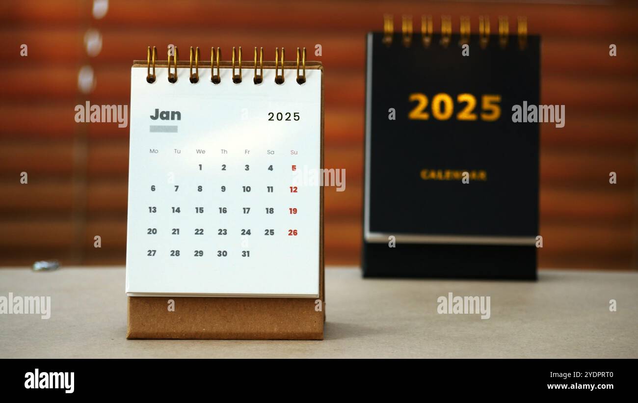 2025 calendar calender layout hi-res stock photography and images - Alamy