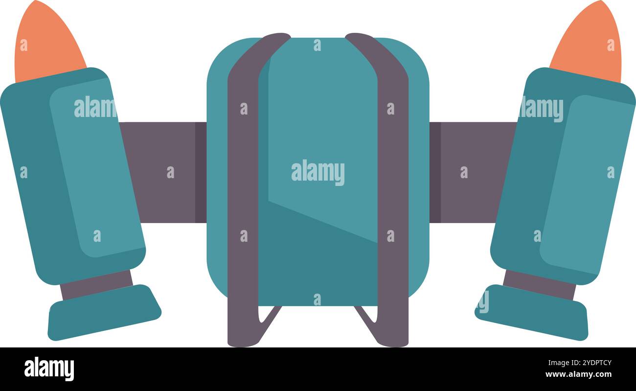 Military tactical belt with holsters holding rocket propelled grenades ...