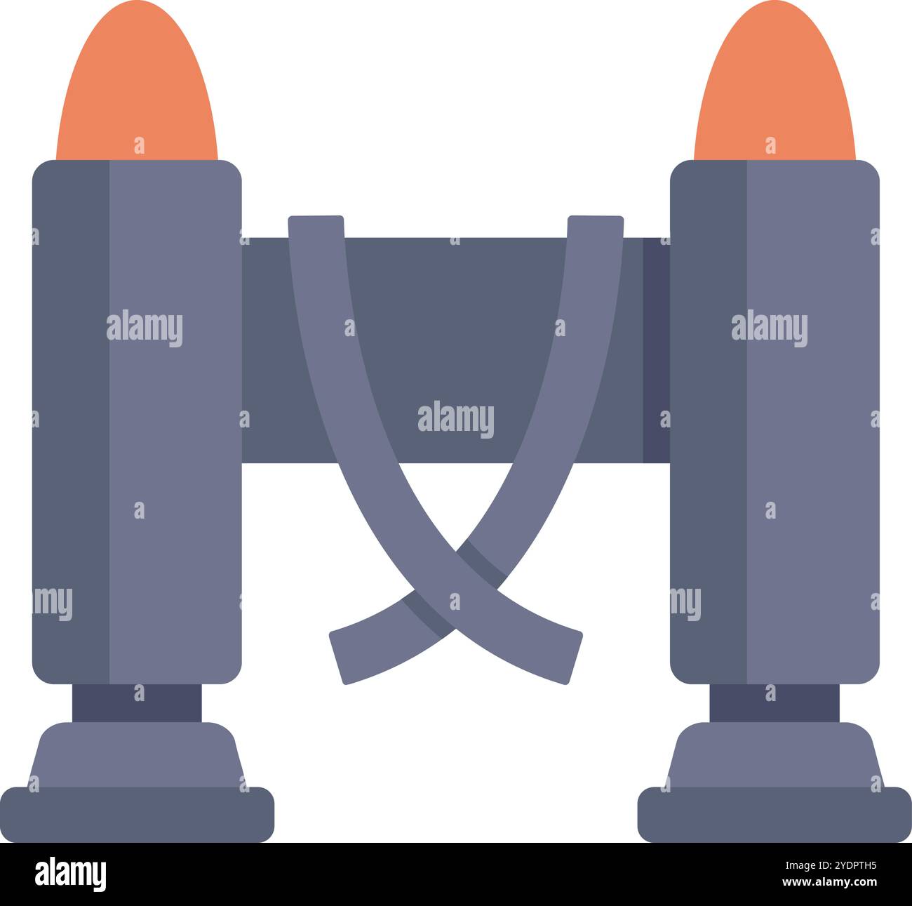 Metal barrier blocking entrance with warning lights on top of each ...