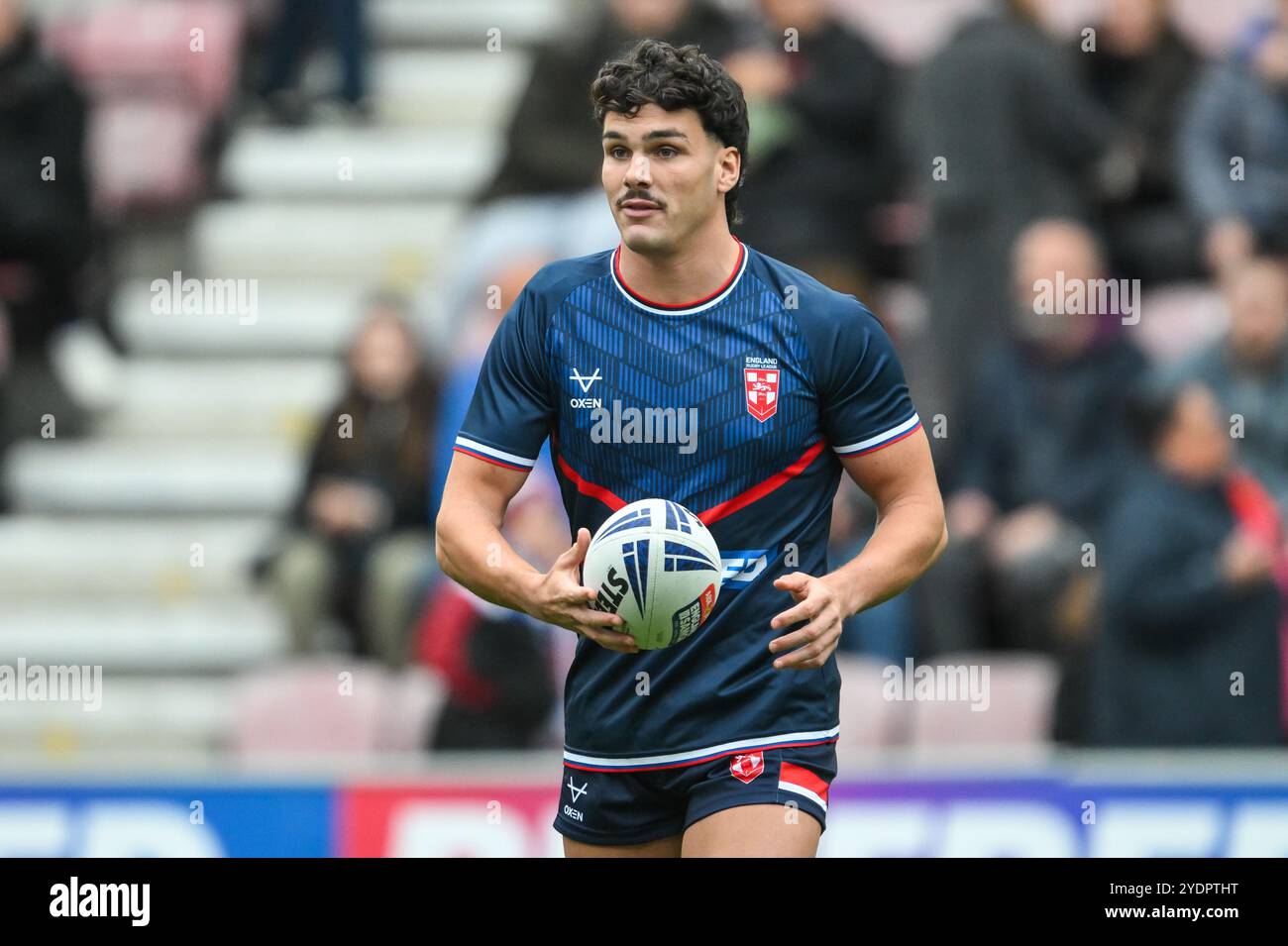 Herbie Farnworth of England during pre match warm up ahead of the ABK Beer Internationals Series ...