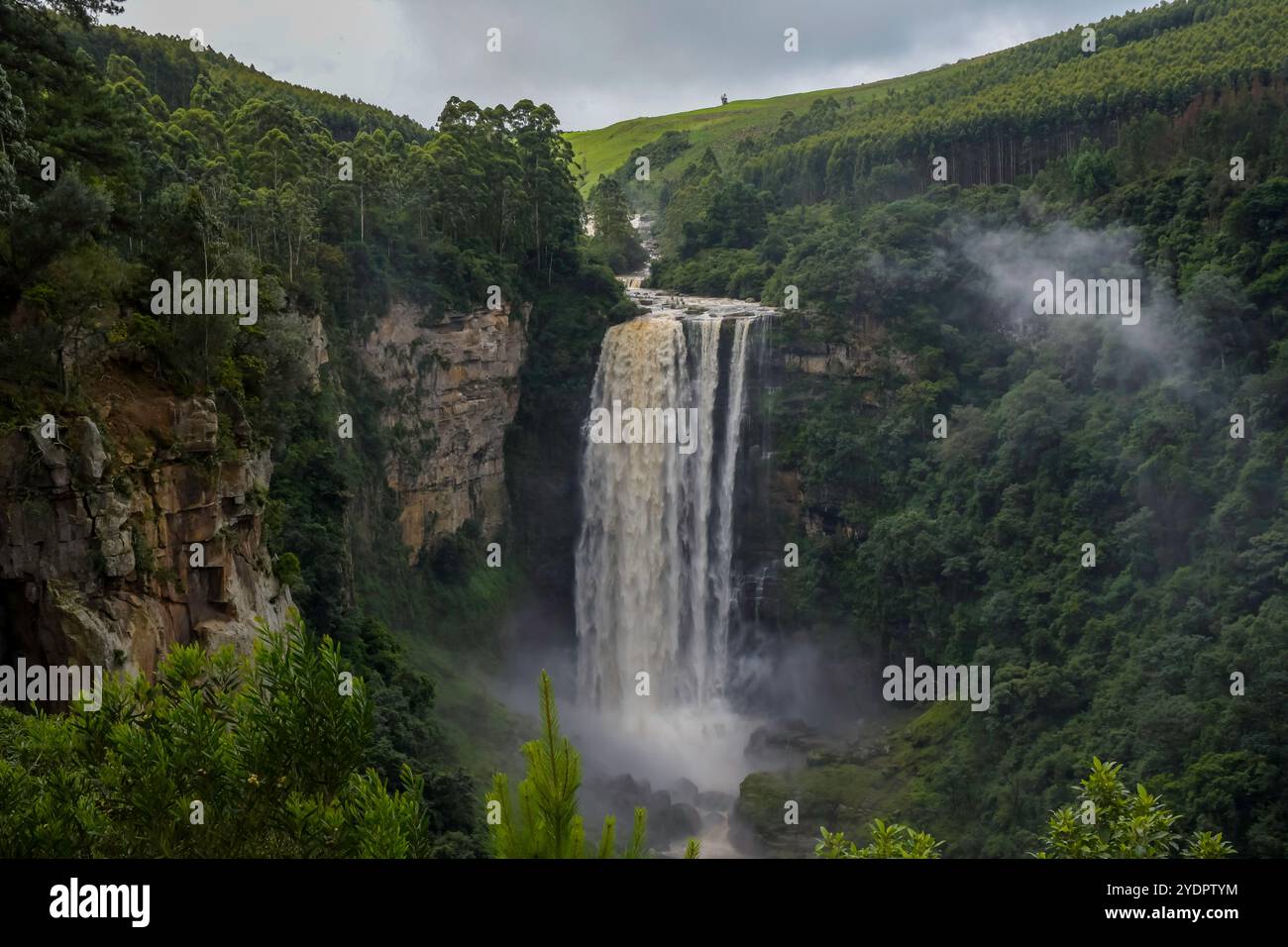 Karkloof waterfall in midlands meander KZN south africa Stock Photo - Alamy