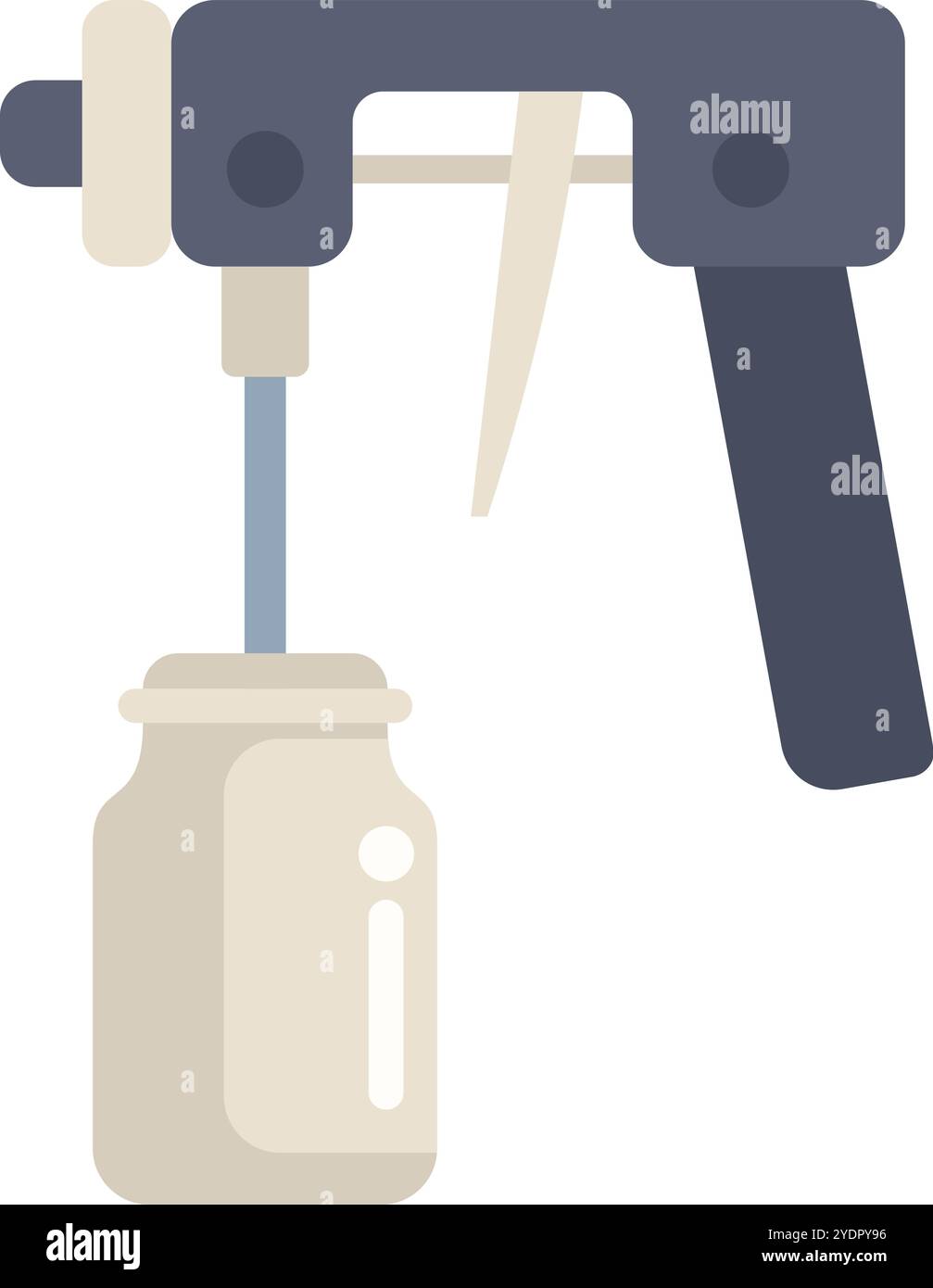 Spray painting furniture Stock Vector Images - Alamy