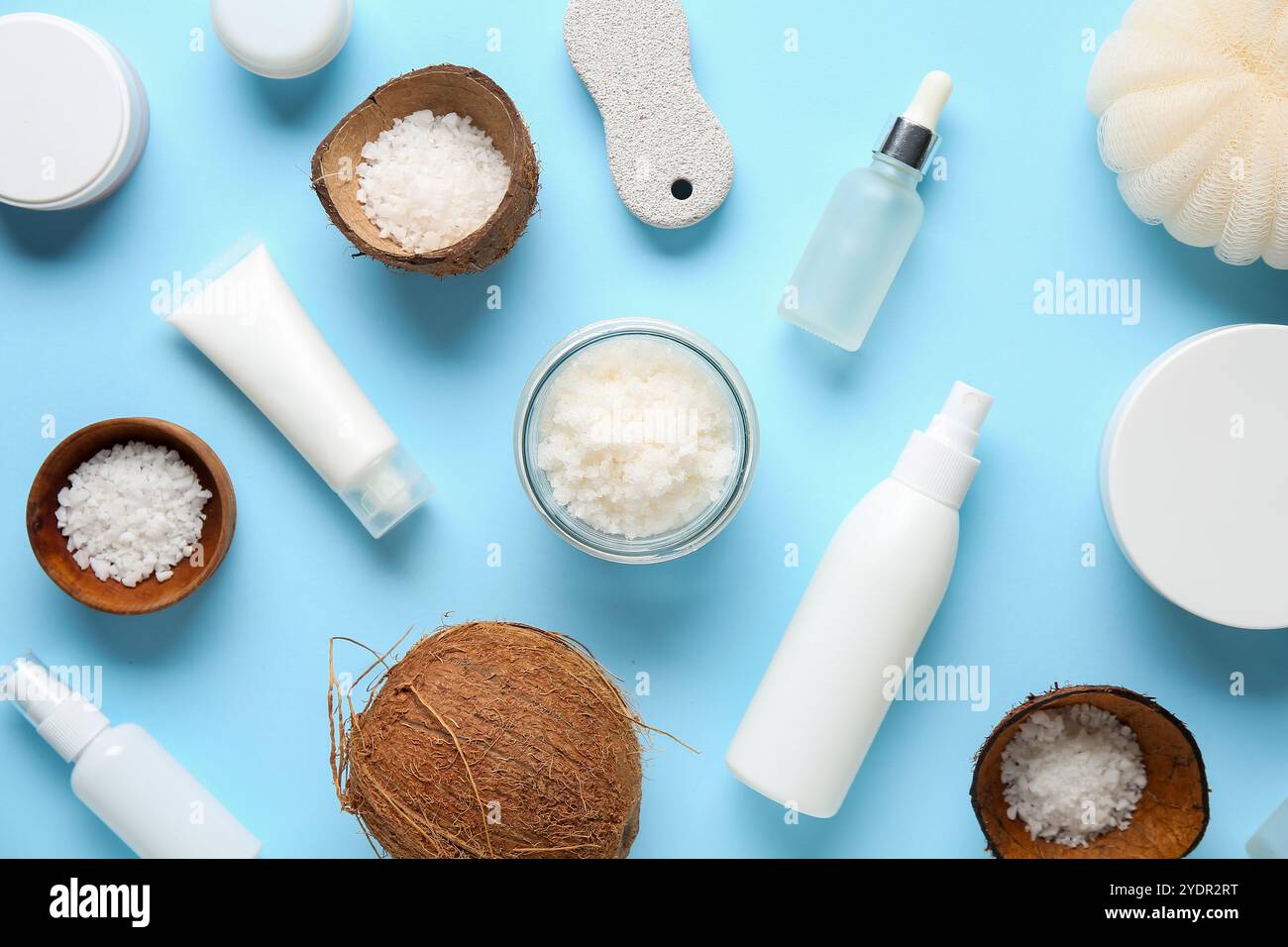 Composition with natural body scrub, cosmetic products and bath ...