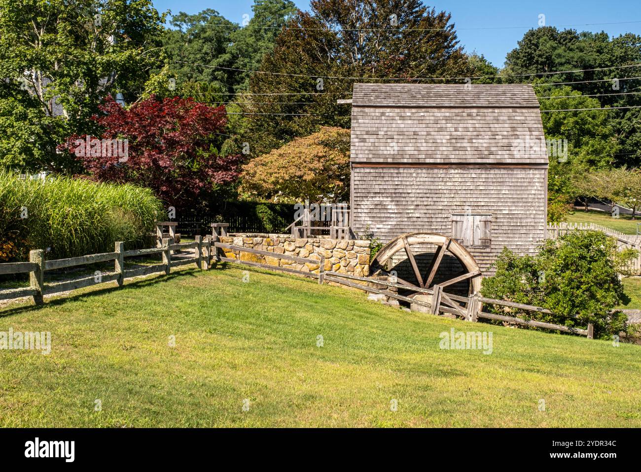 The Dexter Grinding Mill in Sandwich, MA Stock Photo - Alamy