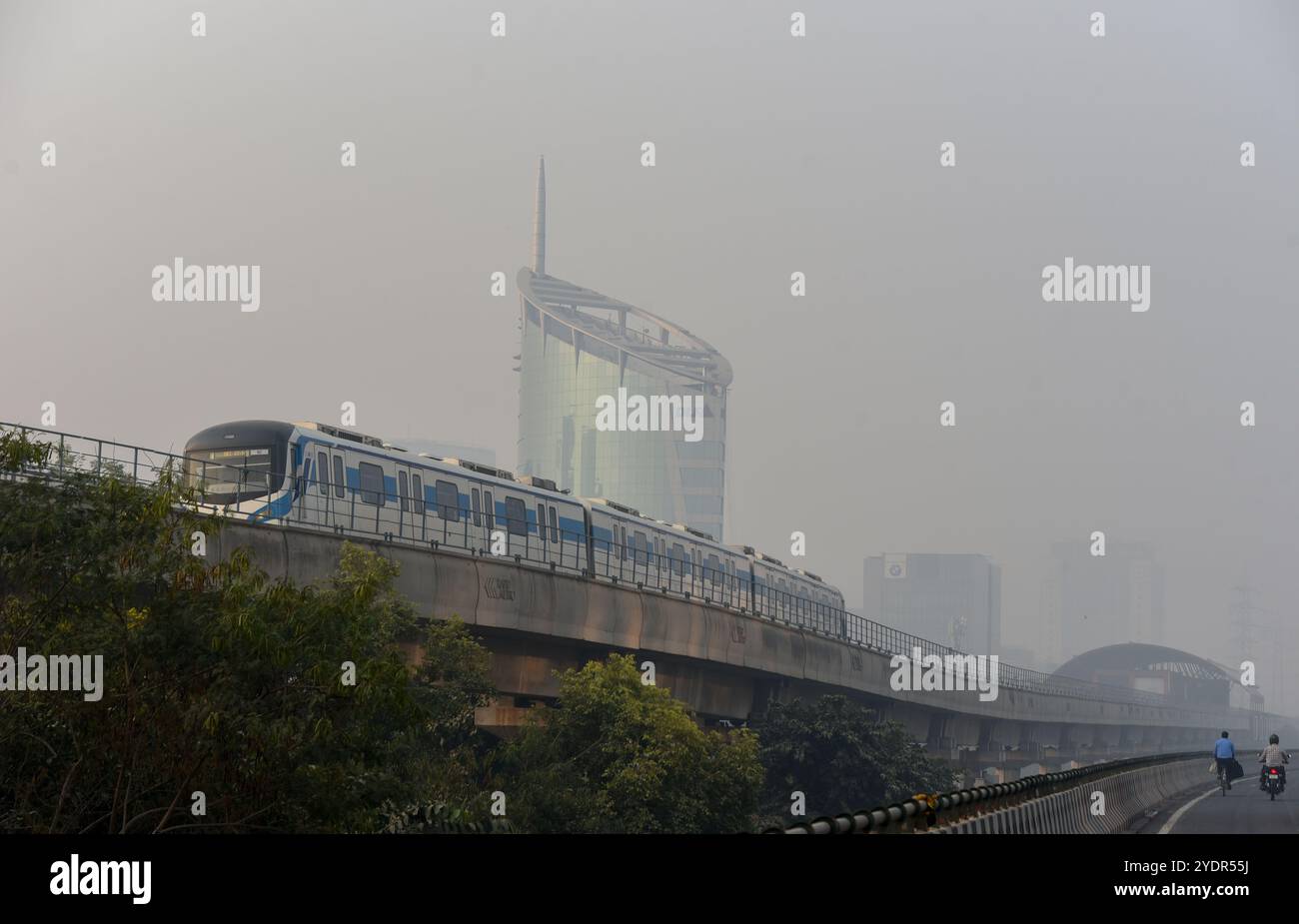 Delhi air pollution train hi-res stock photography and images - Alamy