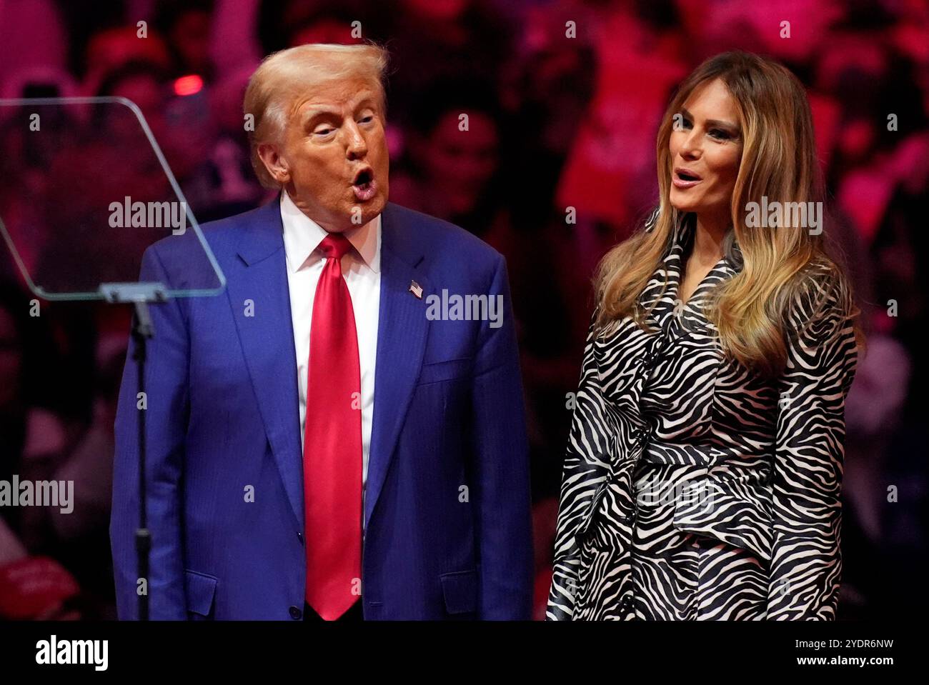 Republican presidential nominee former President Donald Trump and ...