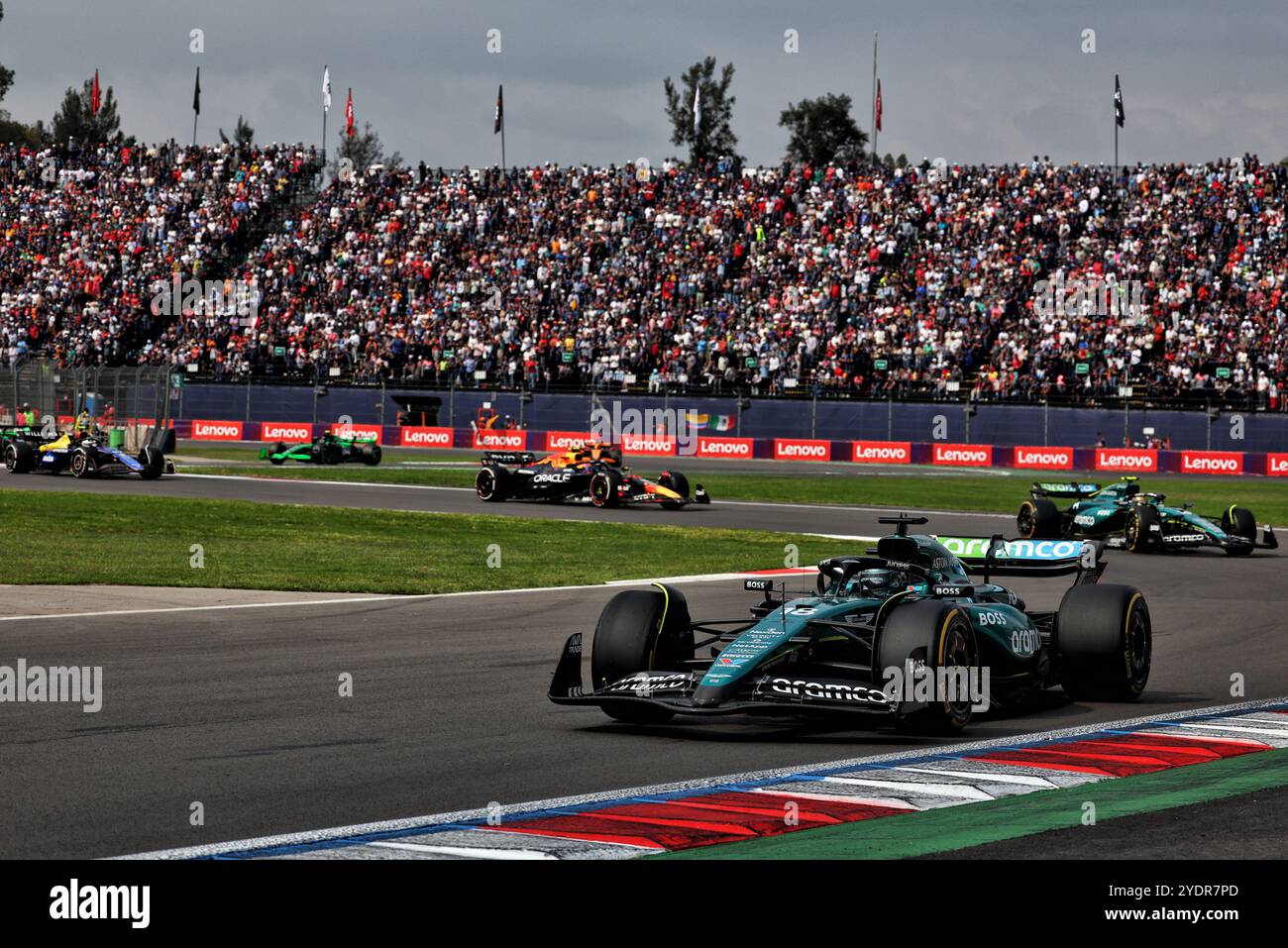 Mexico City, Mexico. 27th Oct, 2024. Lance Stroll (CDN) Aston Martin F1 ...