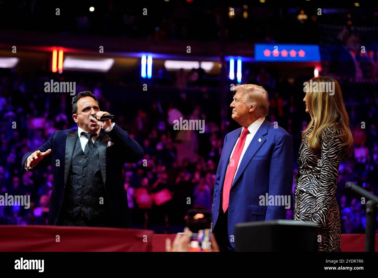 Republican presidential nominee former President Donald Trump and ...