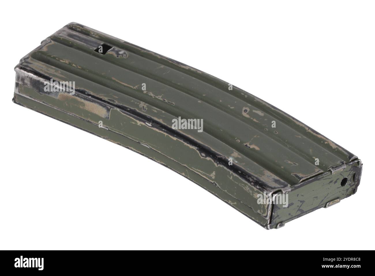 Standard issue 30-round M16 magazine isolated on white background Stock ...