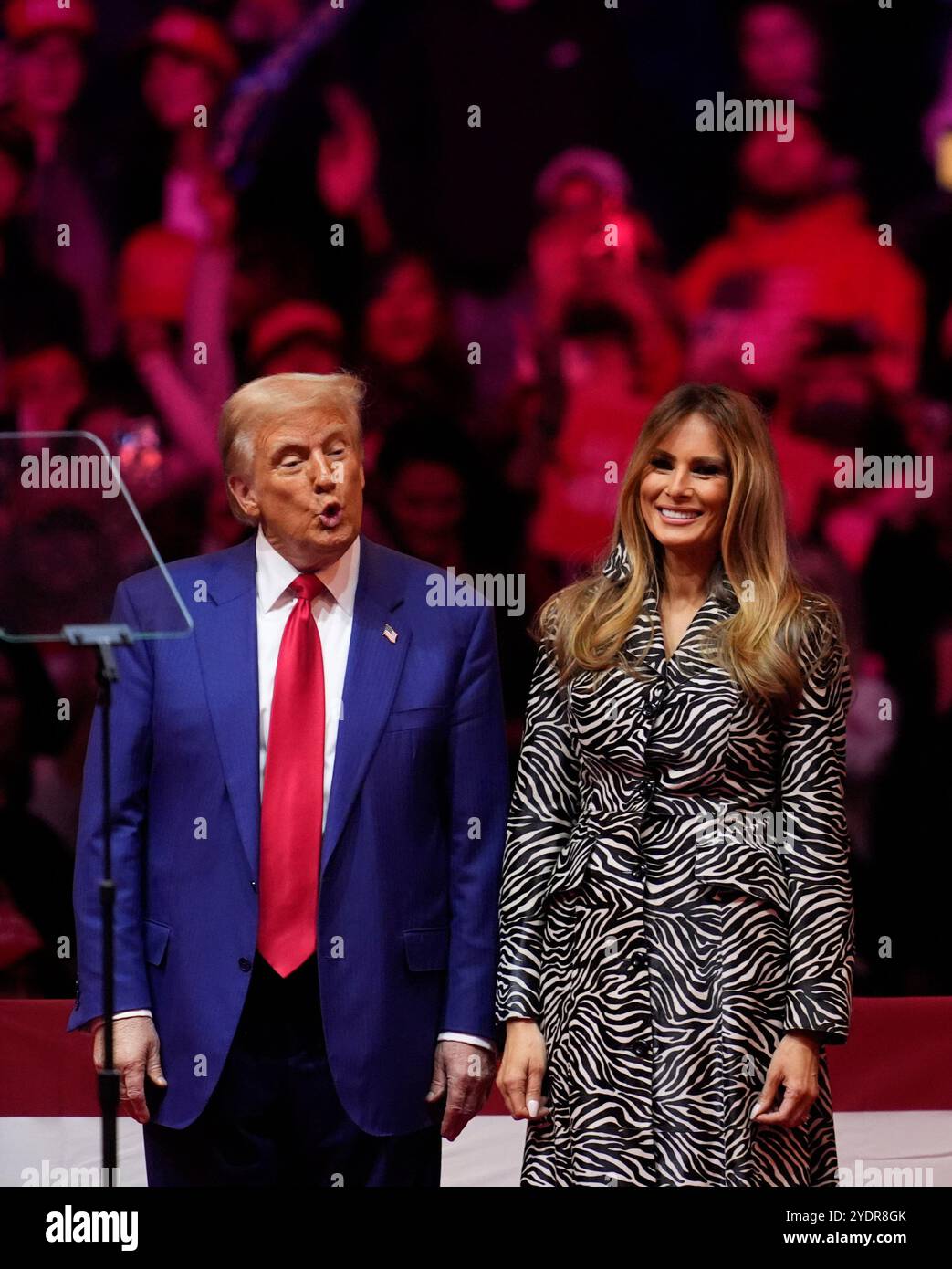 Republican presidential nominee former President Donald Trump and ...
