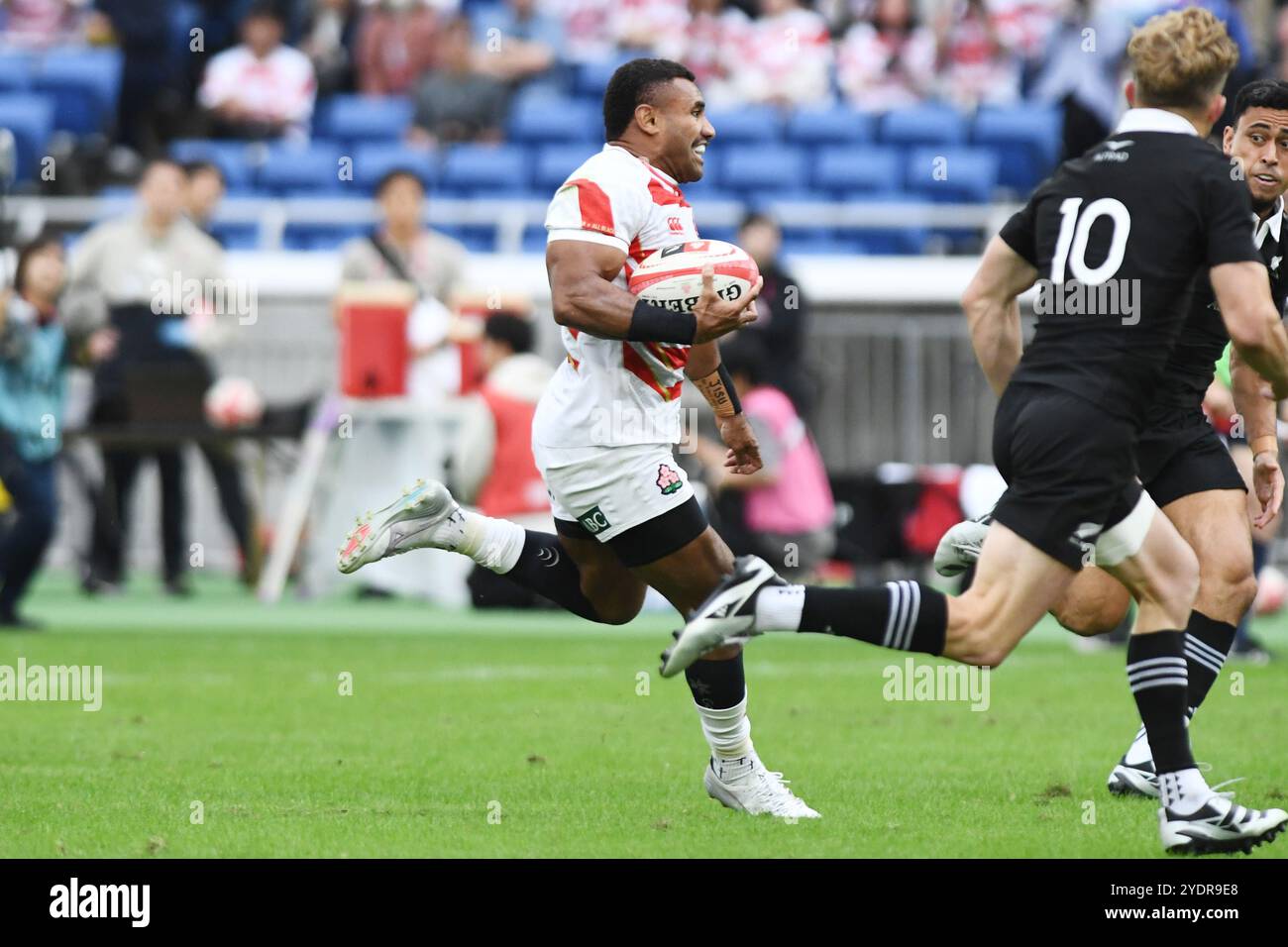 Nissan Stadium, Kanagawa, Japan. 26th Oct, 2024. Jone Naikabula(JPN ...