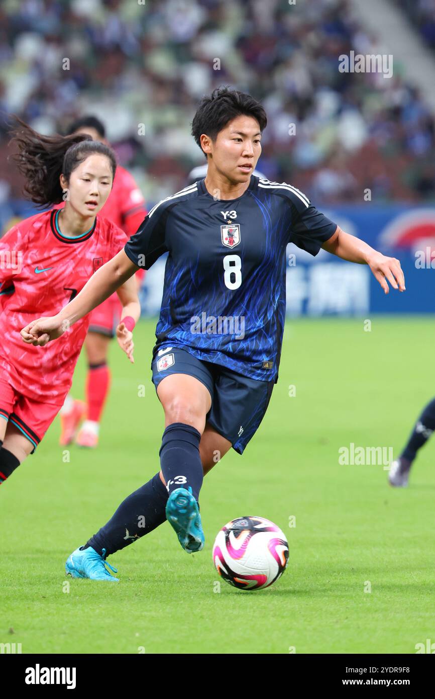 Tokyo, Japan. 26th Oct, 2024. Kiko Seike (JPN) Football/Soccer : MIZUHO ...