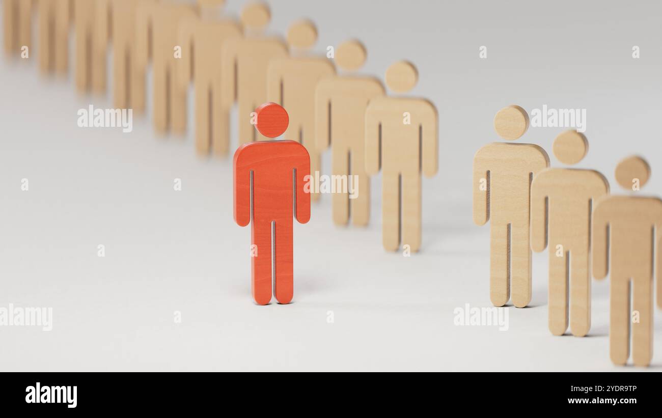 One Person Standing Up