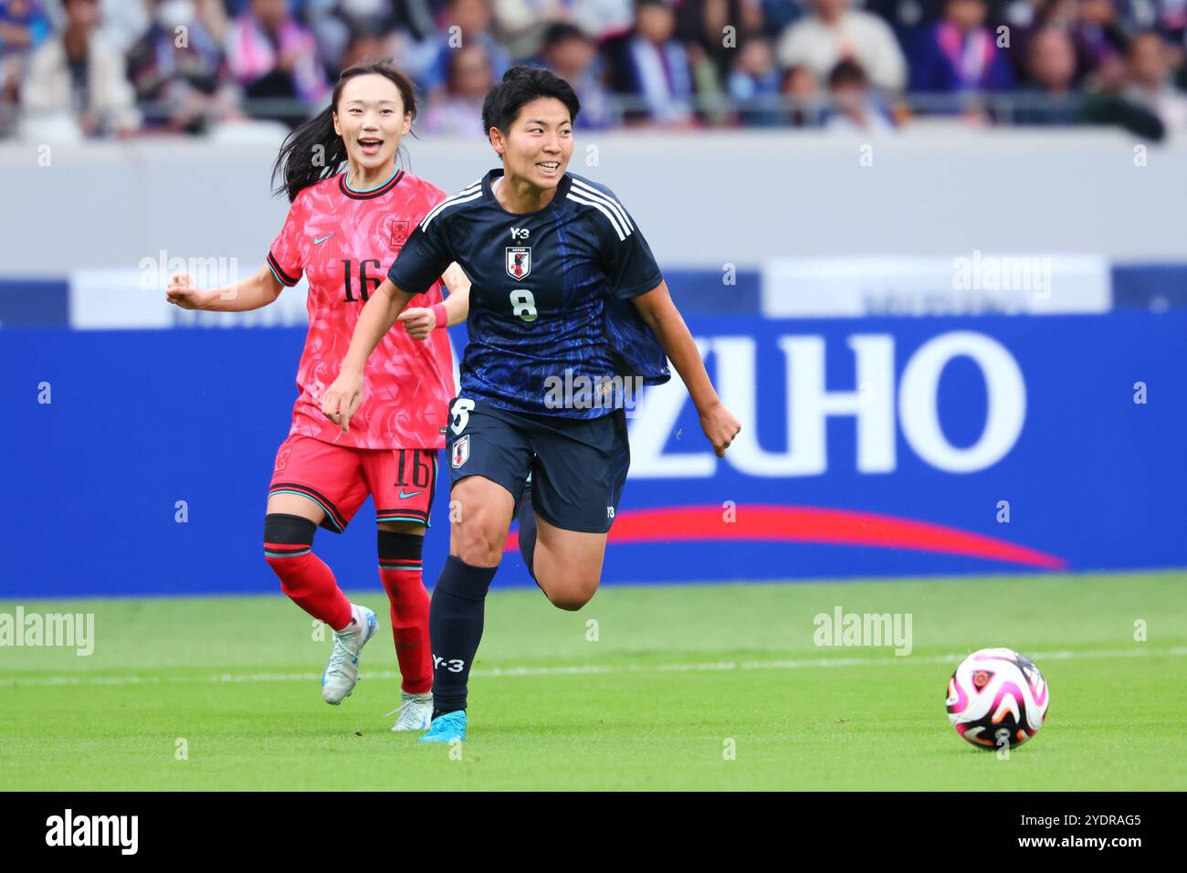Tokyo, Japan. 26th Oct, 2024. Kiko Seike (JPN) Football/Soccer : MIZUHO ...