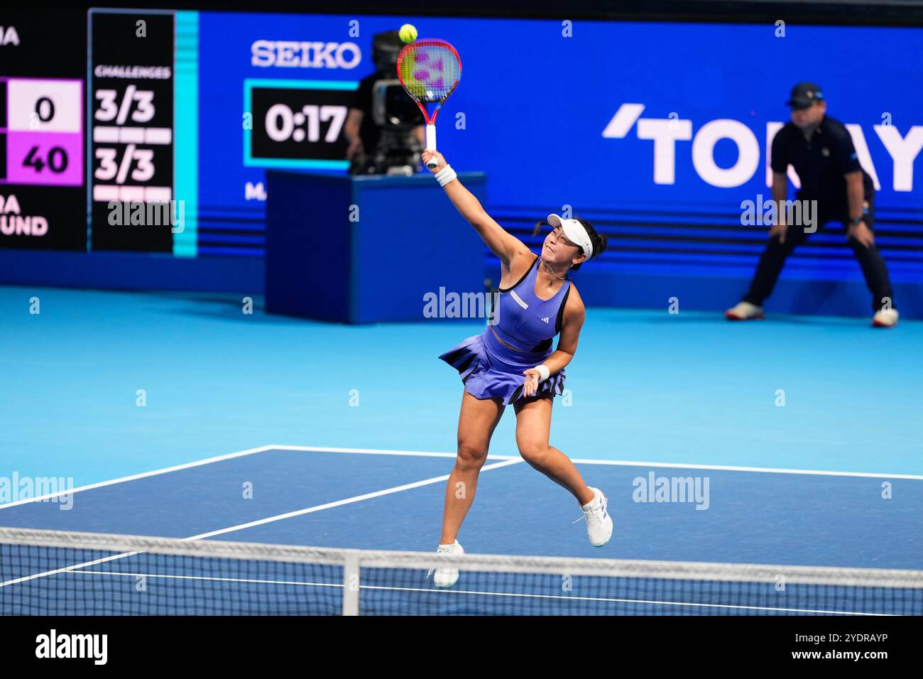 Tokyo, Japan. 27th Oct, 2024. Eri Hozumi (JPN) Tennis : Doubles Final ...