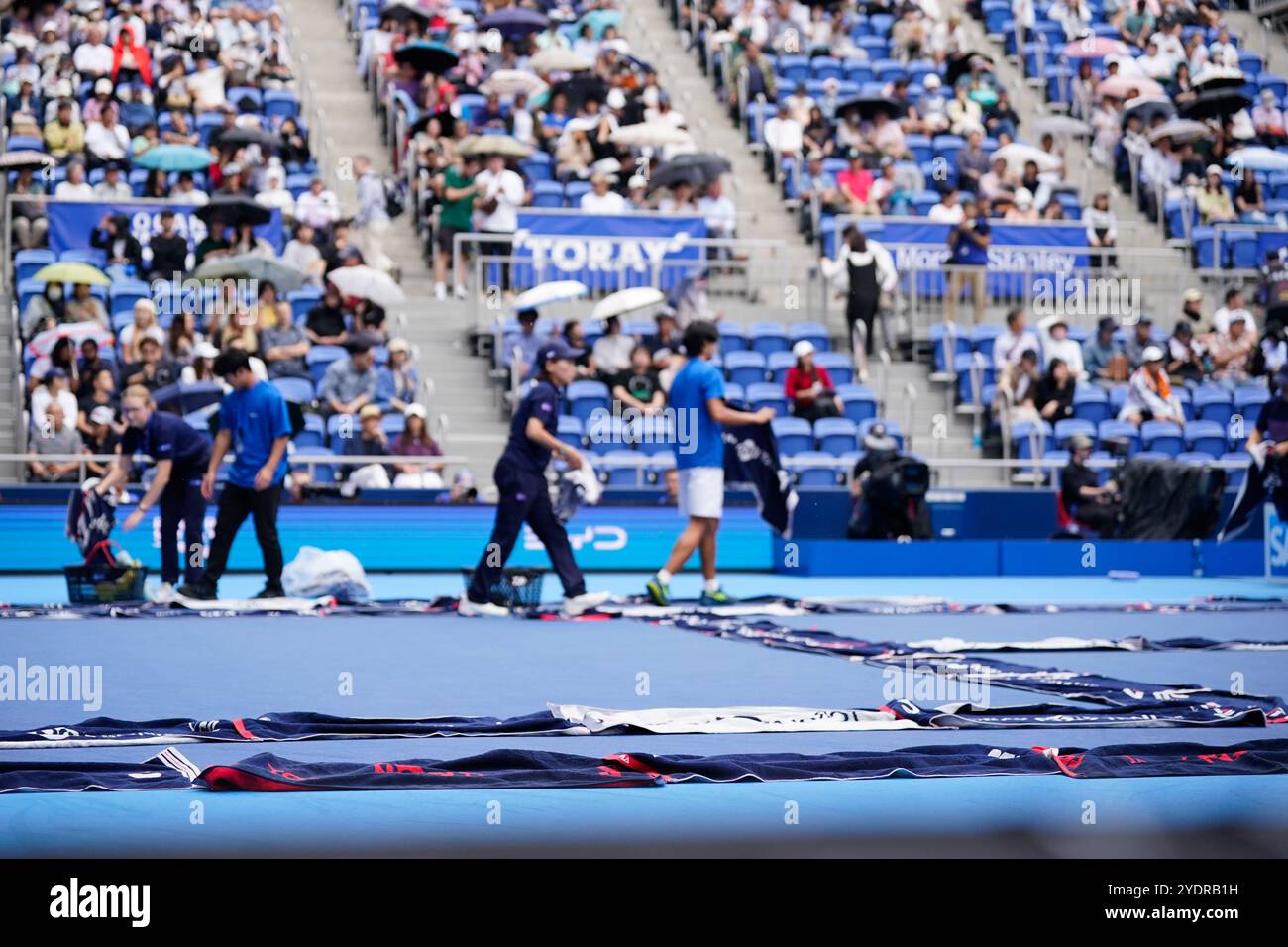 Tokyo, Japan. 27th Oct, 2024. General View Tennis : Singles Final Match ...