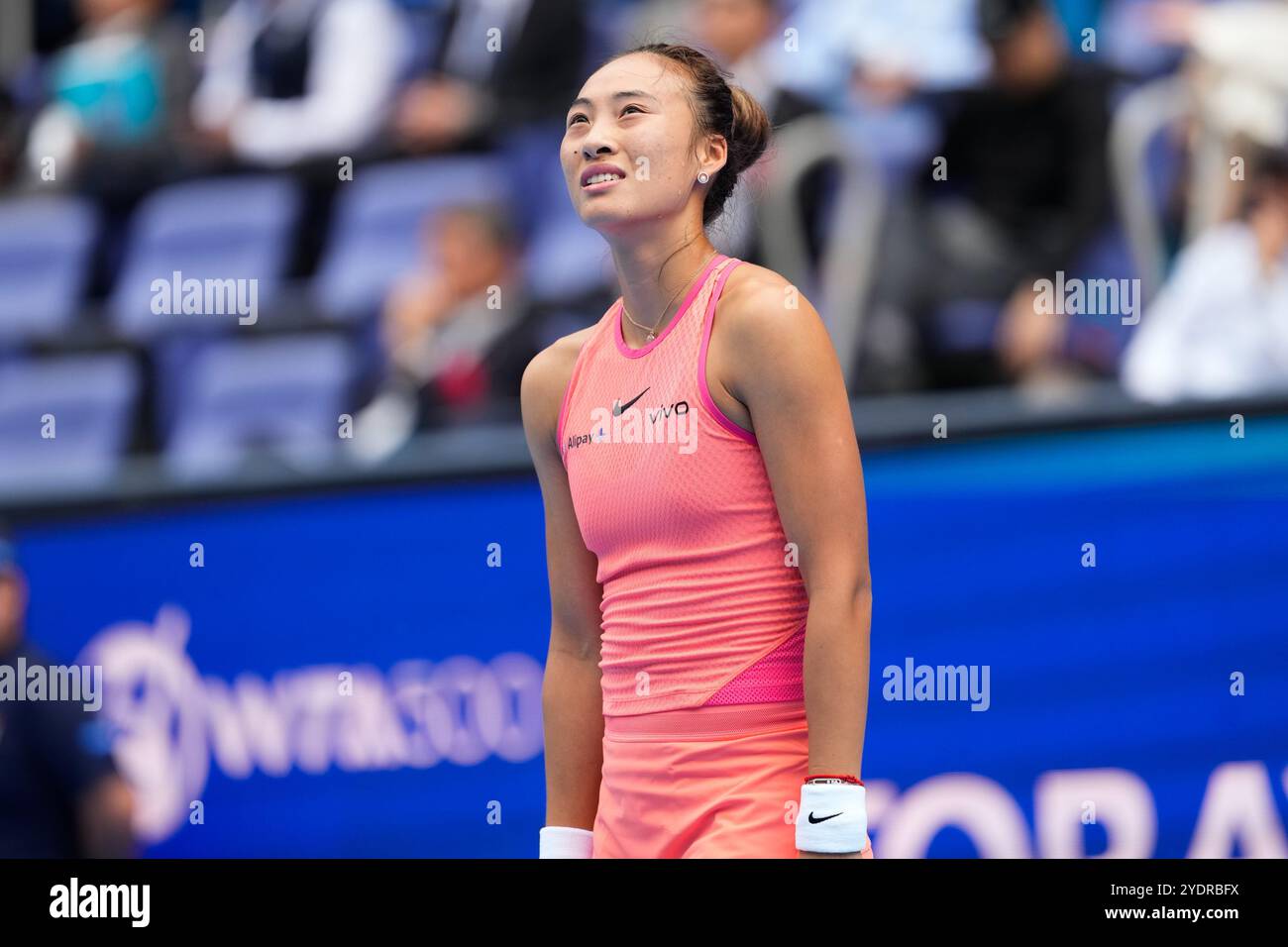 Tokyo, Japan. 27th Oct, 2024. Qinwen Zheng (CHN) Tennis : Singles Final ...