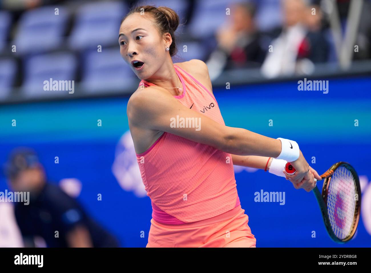 Tokyo, Japan. 27th Oct, 2024. Qinwen Zheng (CHN) Tennis : Singles Final ...