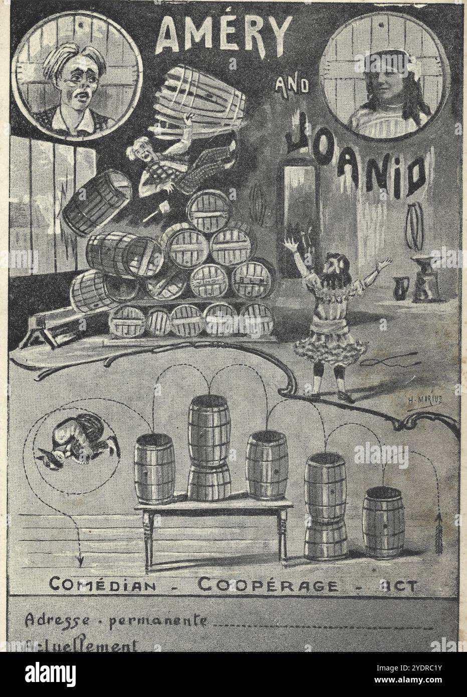 Vaudeville stage hi-res stock photography and images - Alamy