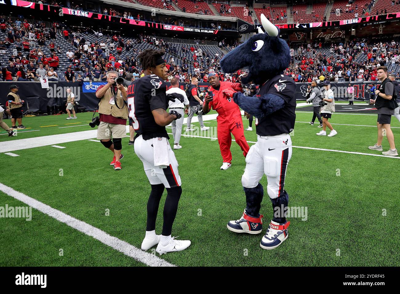 Houston, Texas, USA. 27th Oct, 2024. Houston Texans wide receiver Tank ...